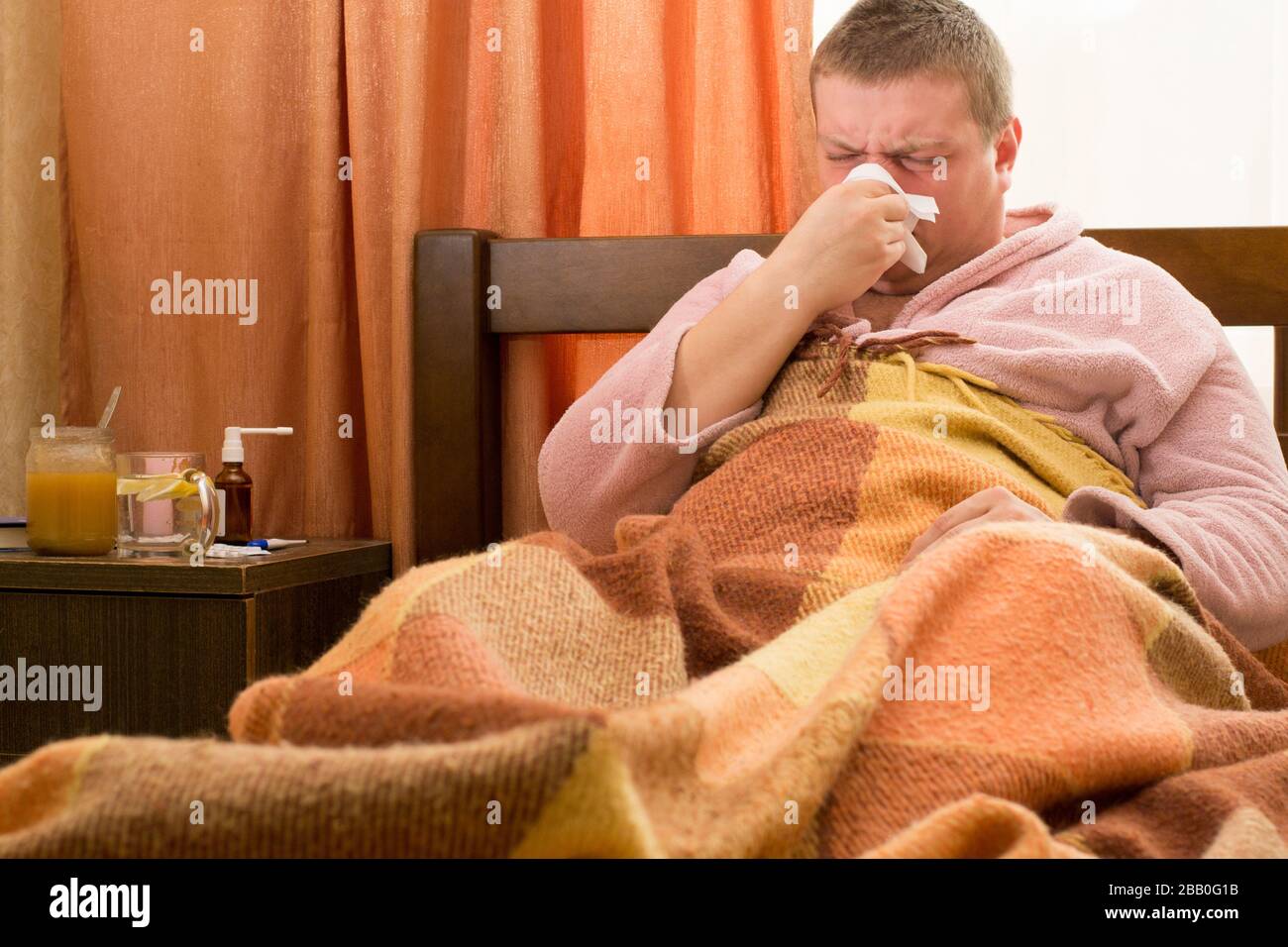 Sick Fat Man High Resolution Stock Photography and Images - Alamy