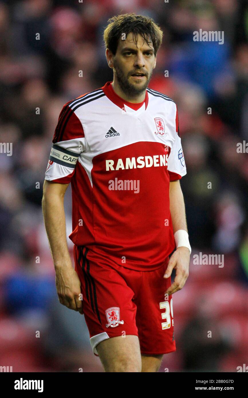Jonathan Woodgate, Middlesbrough Stock Photo - Alamy