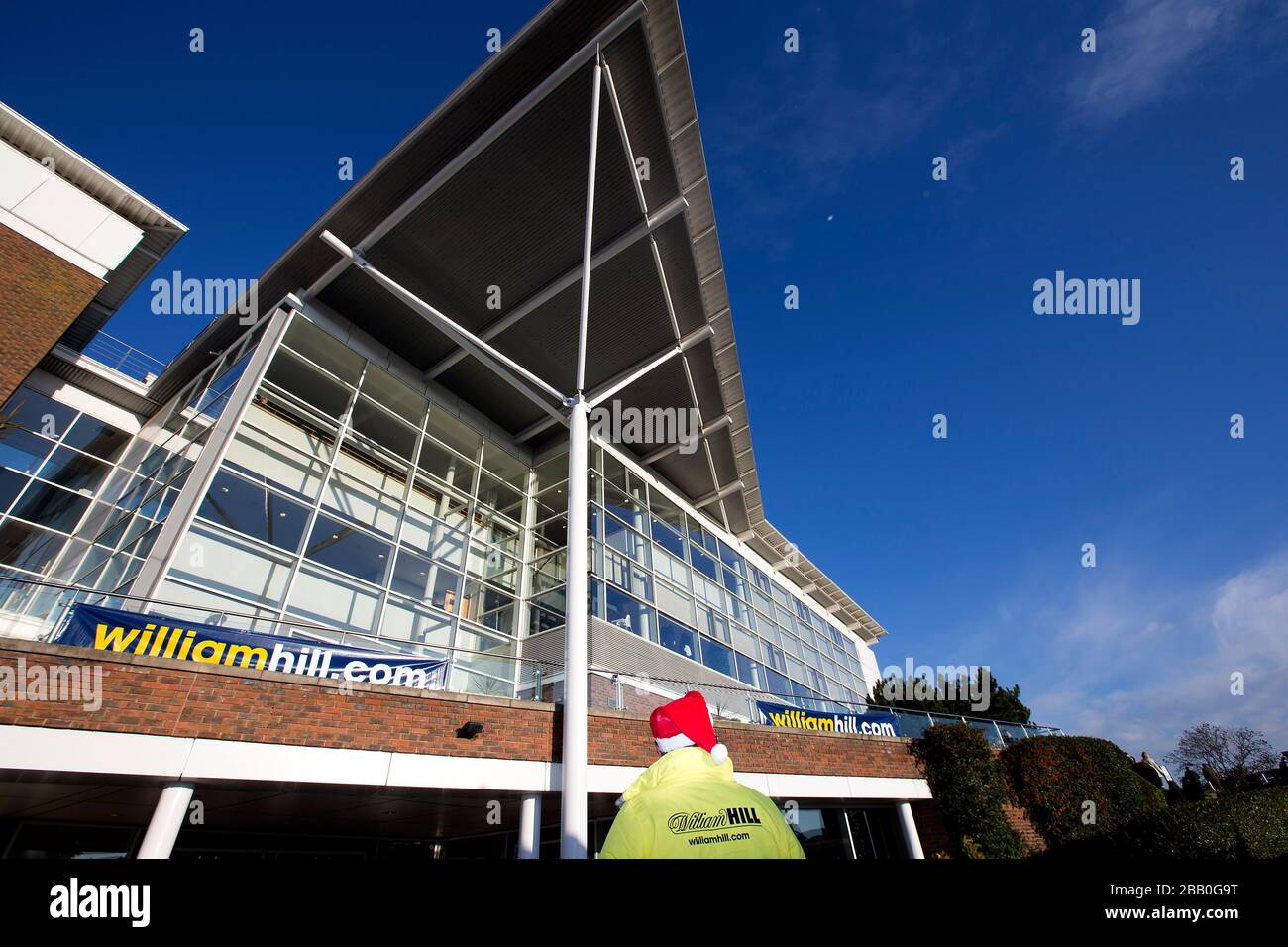A general view of Wetherby Racecourse Stock Photo - Alamy