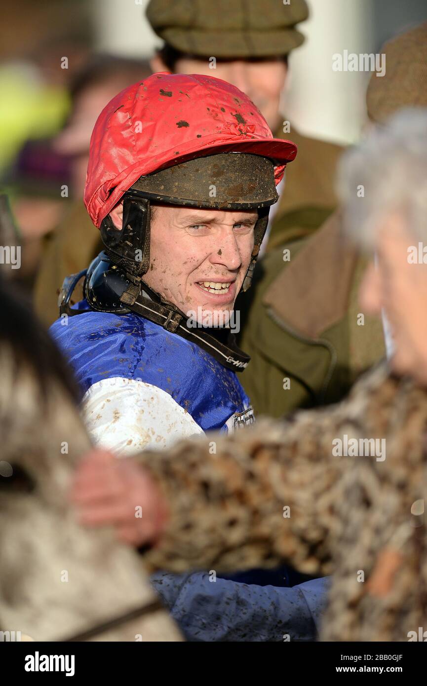 Jockey Richard Johnson Stock Photo - Alamy