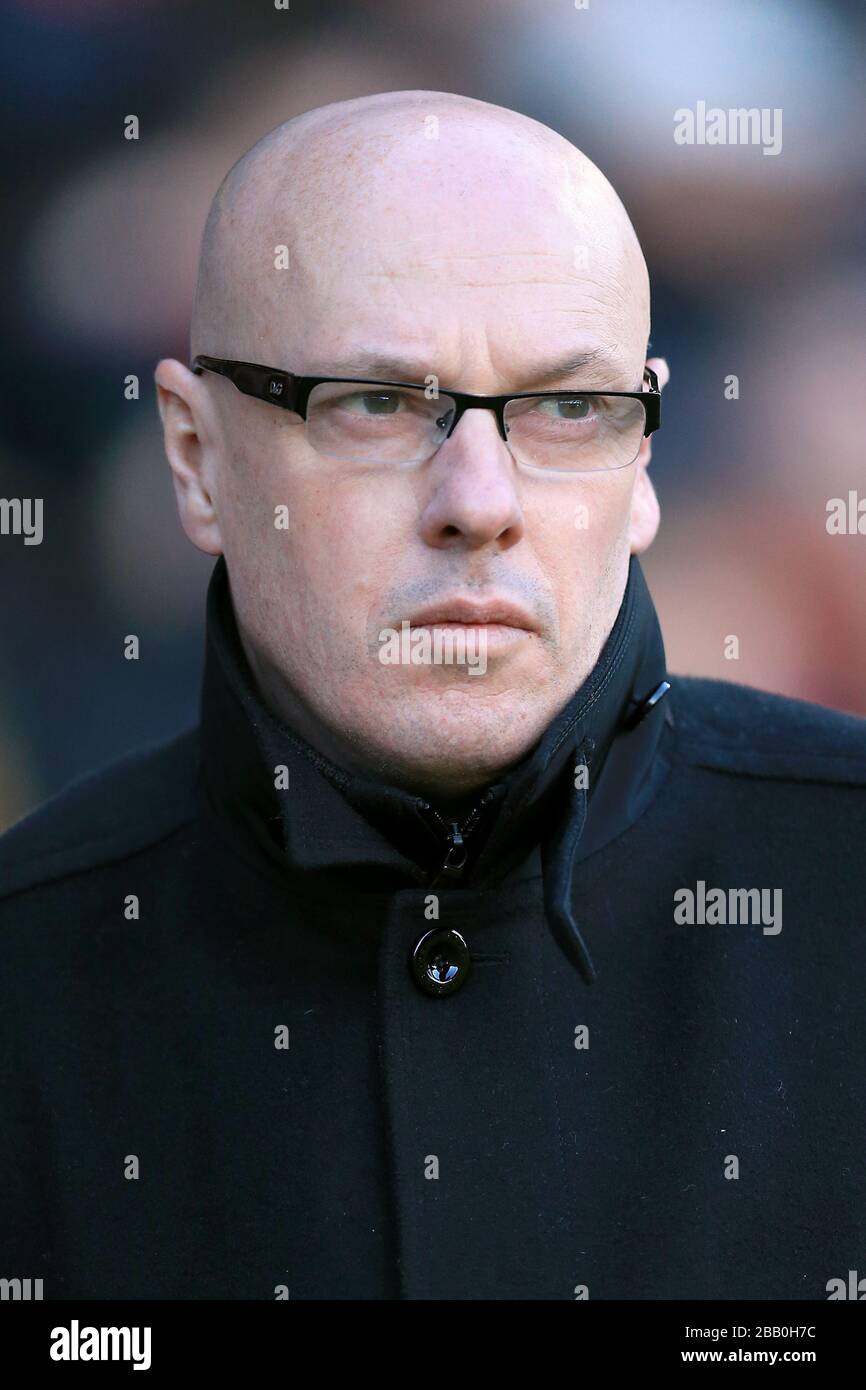 Manager Brian McDermott, Leeds United Stock Photo - Alamy