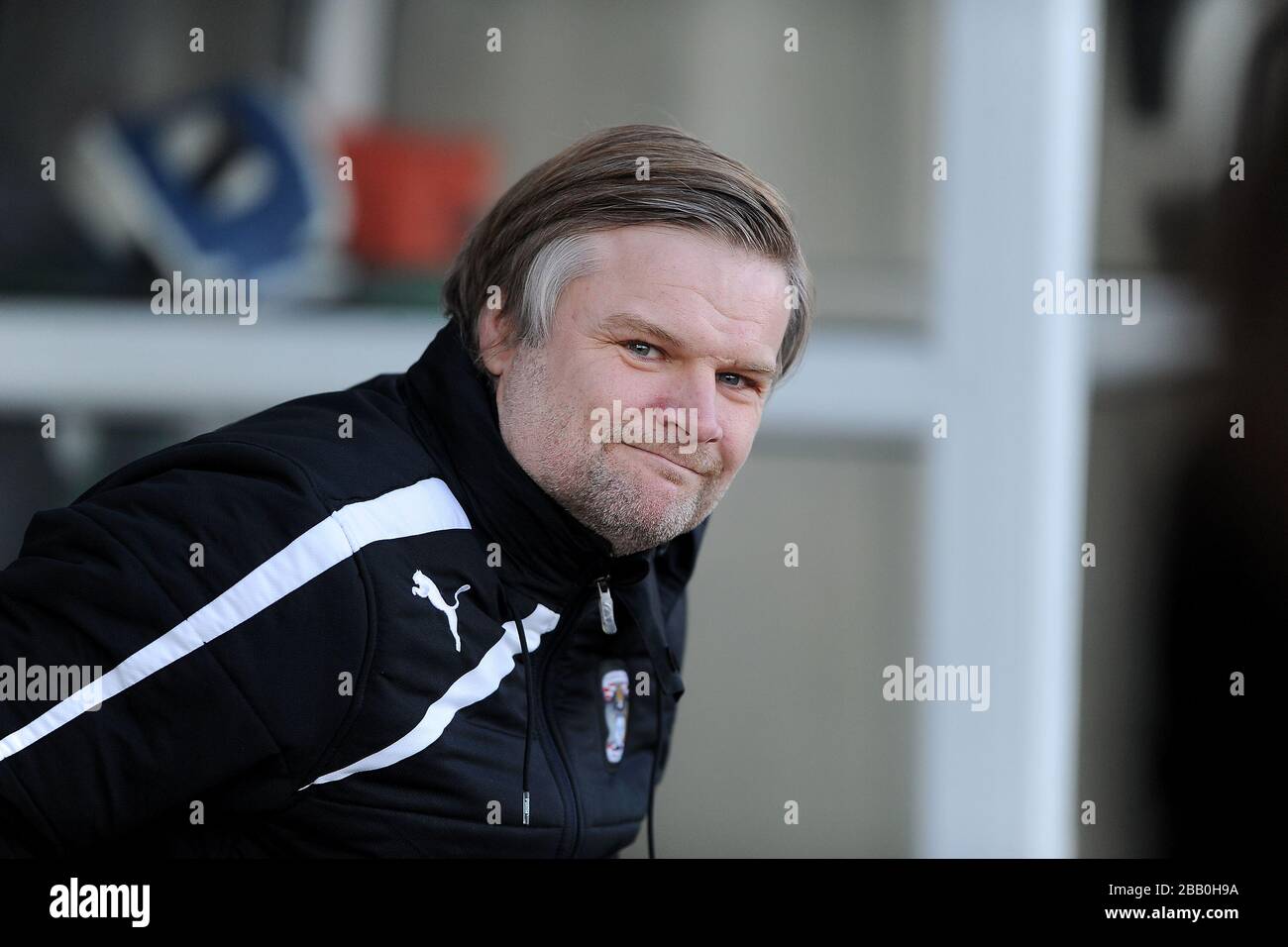 Steven Pressley, Coventry City manager Stock Photo - Alamy
