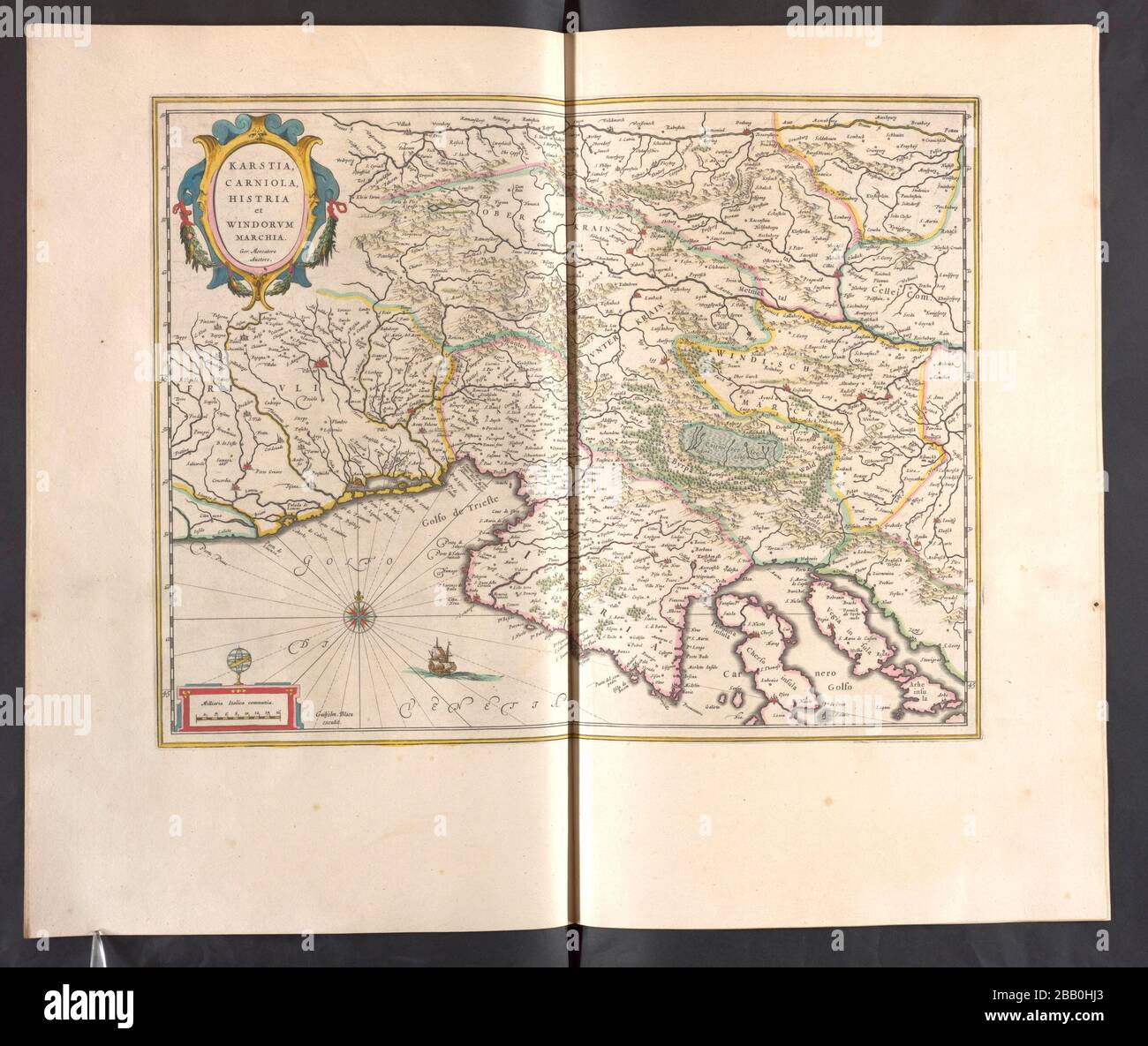 Carniola map hi-res stock photography and images - Alamy