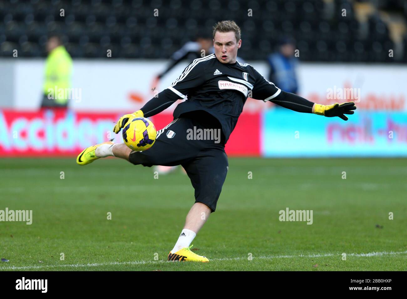 David Stockdale, Fulham goalkeeper Stock Photo - Alamy