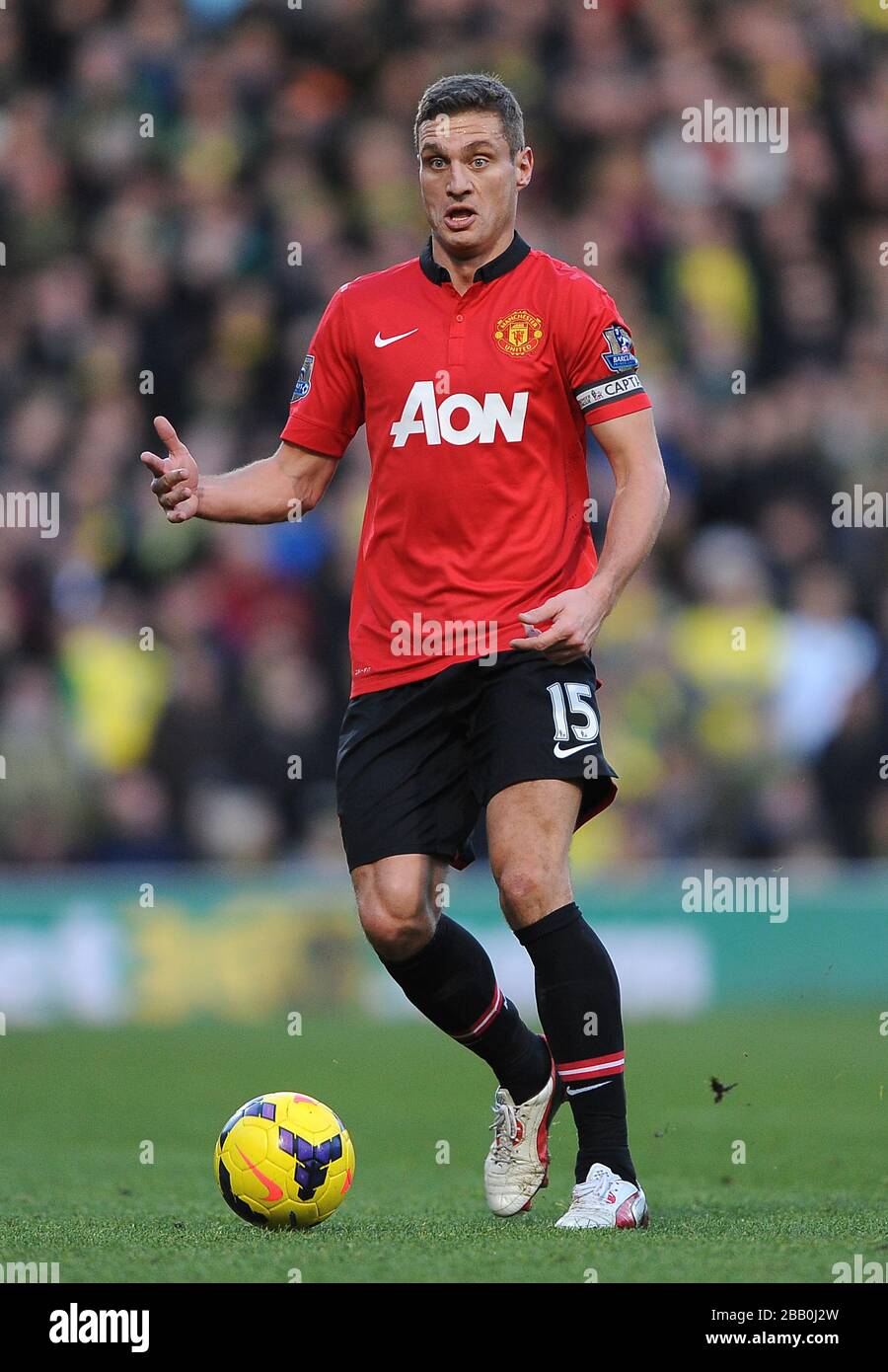 Nemanja Vidic, Manchester United Stock Photo - Alamy