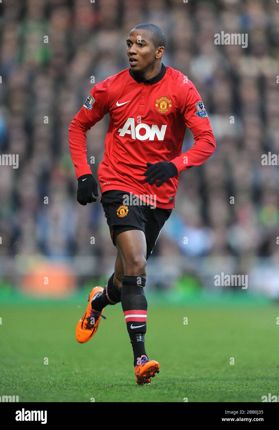 Ashley Young, Manchester United Stock Photo - Alamy