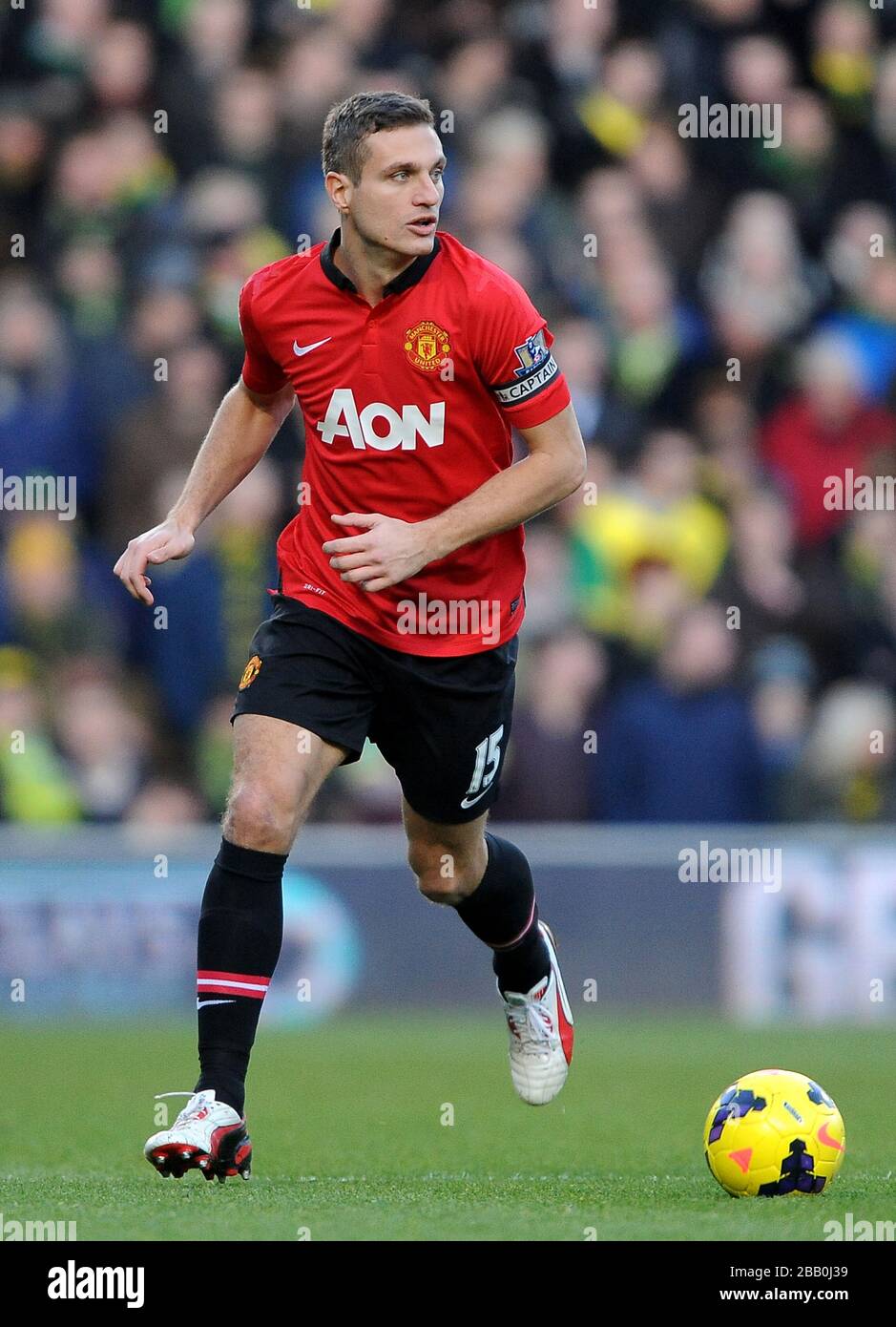 Nemanja Vidic, Manchester United Stock Photo - Alamy