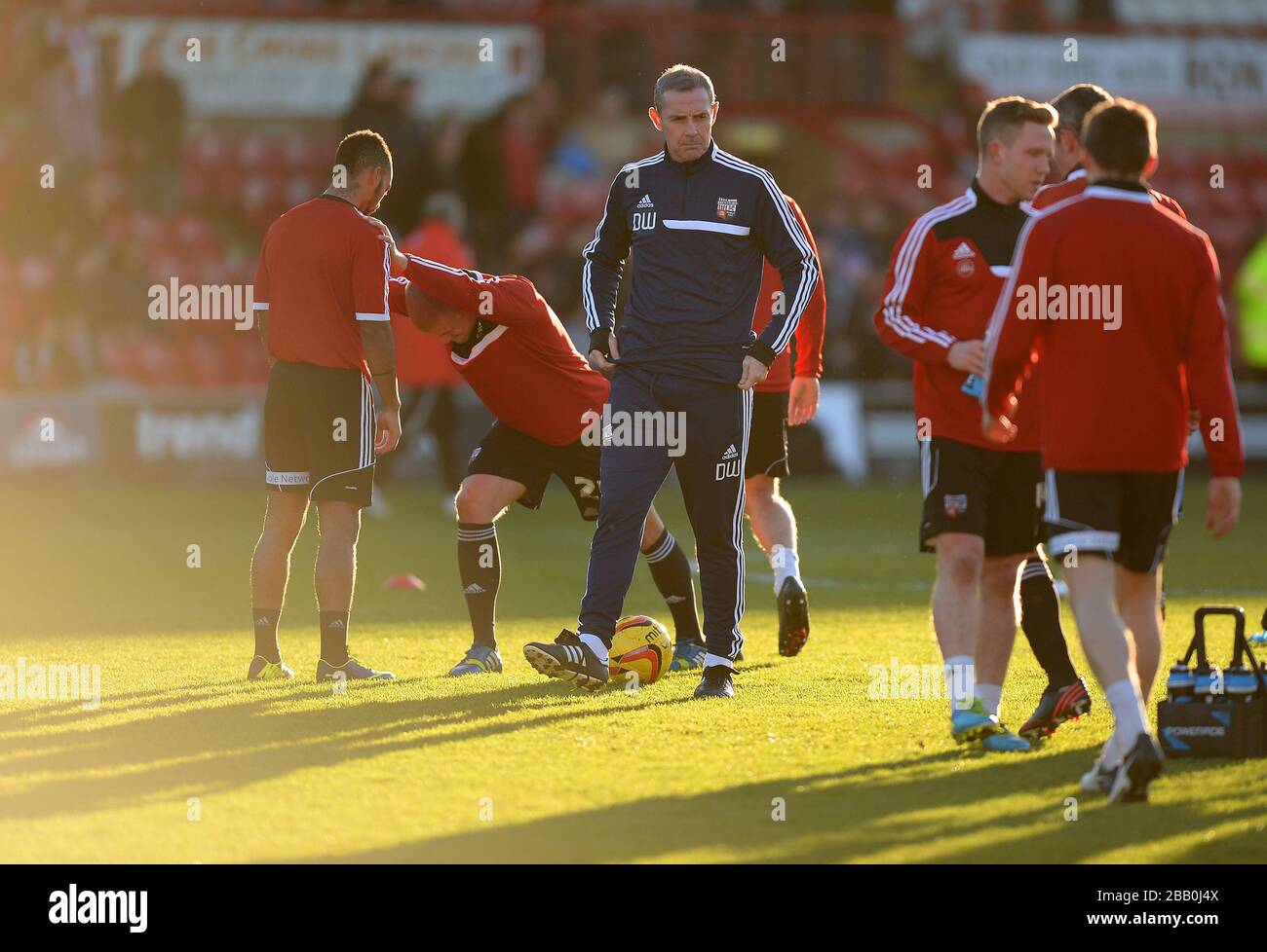 Assistant Manager David Weir, Brentford Stock Photo - Alamy