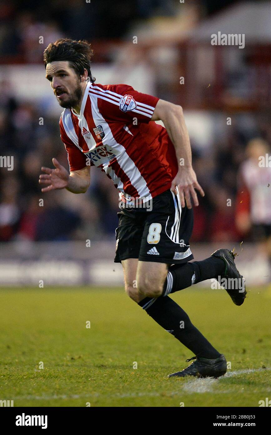 Jonathan Douglas, Brentford Stock Photo - Alamy