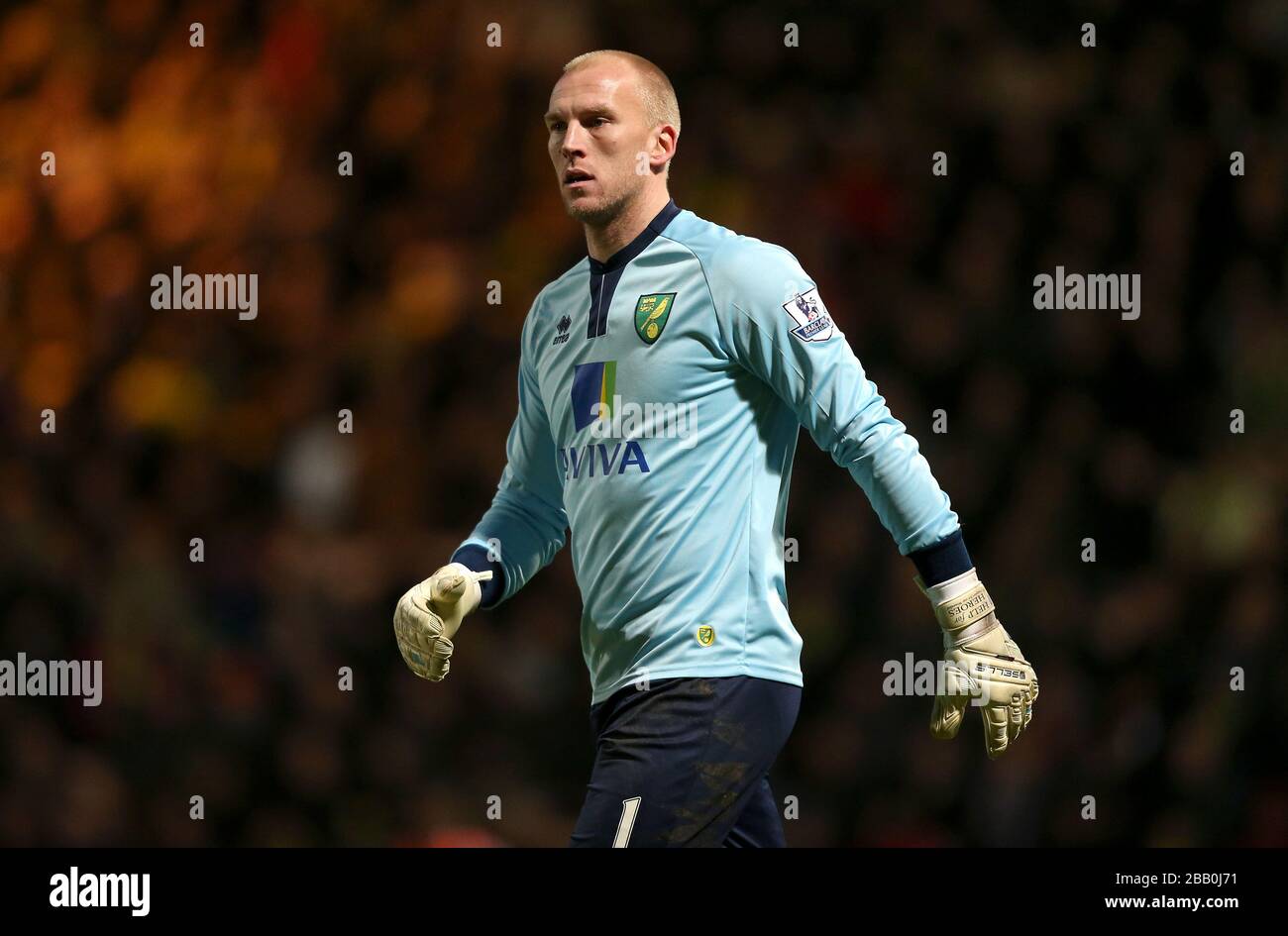 John Ruddy, Norwich City goalkeeper Stock Photo - Alamy