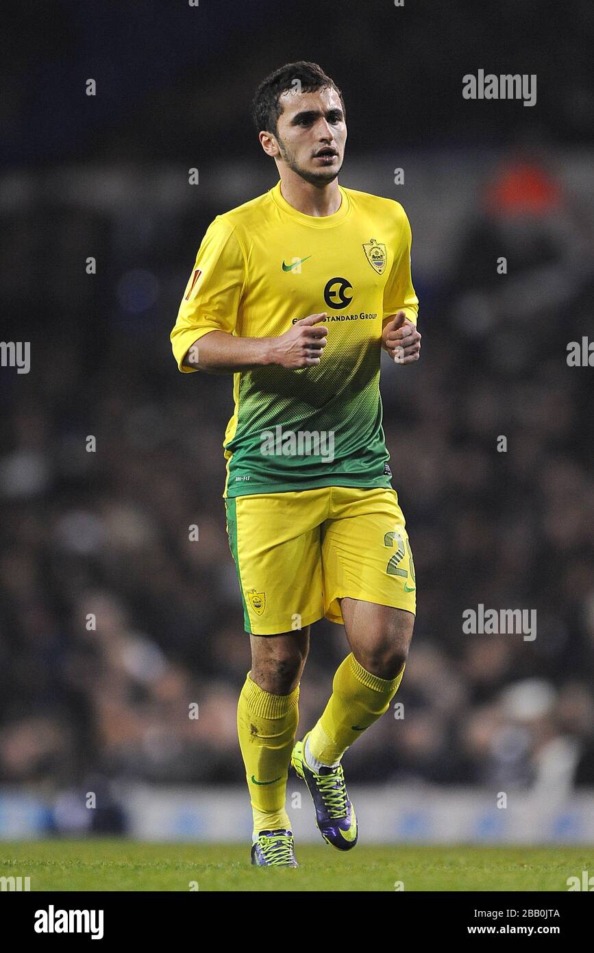 Serder Serderov, Anzhi Makhachkala Stock Photo - Alamy