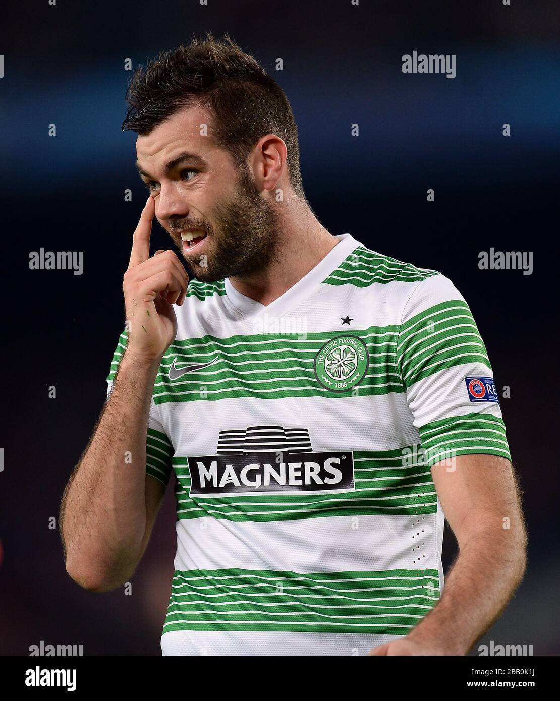 Joe Ledley, Celtic Stock Photo - Alamy
