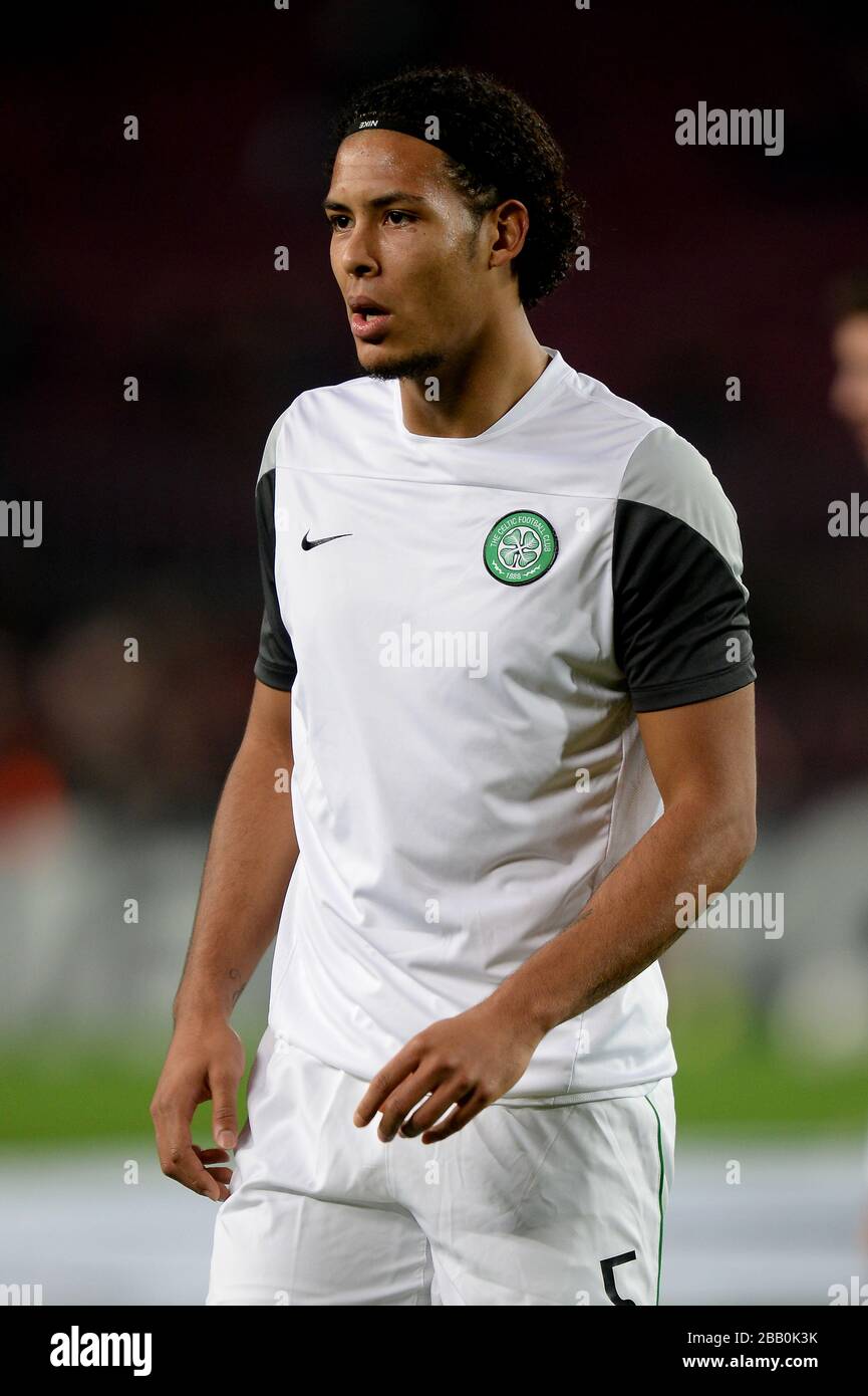 Virgil van Dijk, Celtic Stock Photo - Alamy