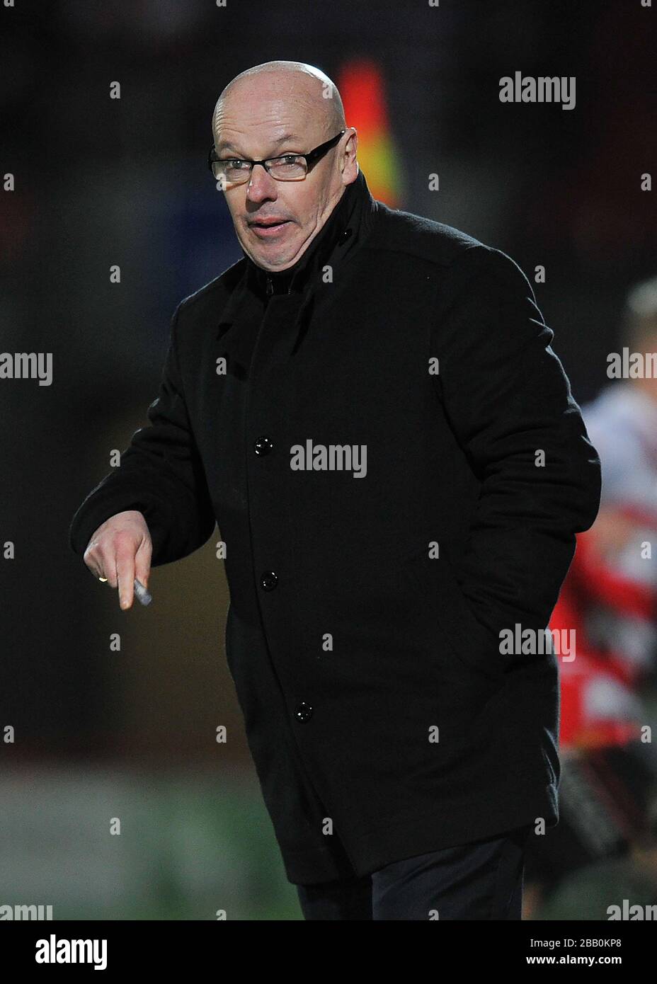 Leeds United's Manager Brian McDermott Stock Photo - Alamy