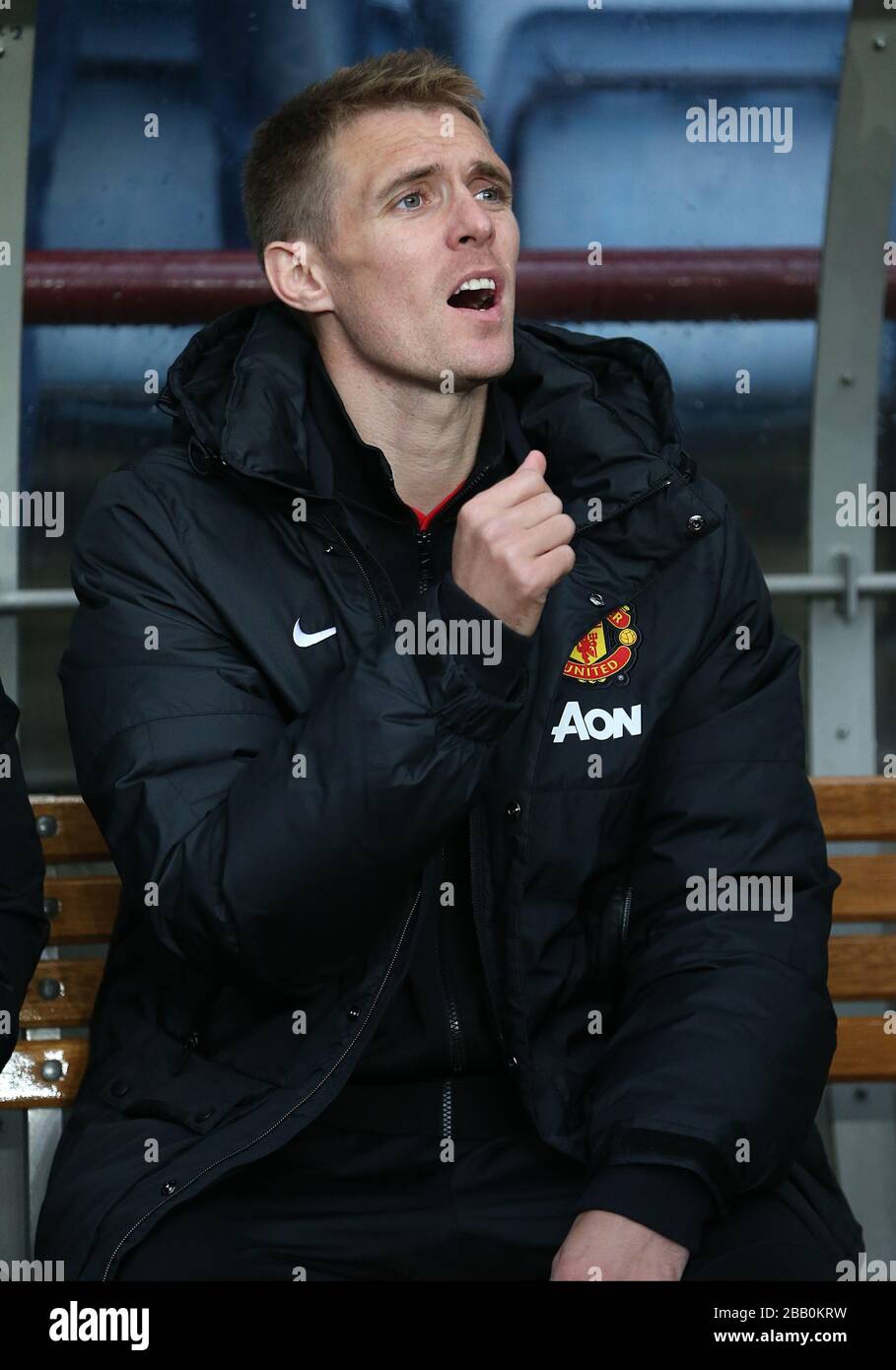 Darren Fletcher, Manchester United Stock Photo - Alamy