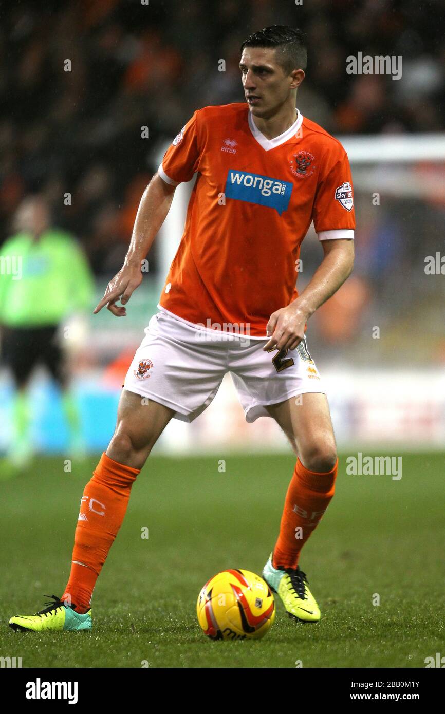 Craig Cathcart, Blackpool Stock Photo - Alamy