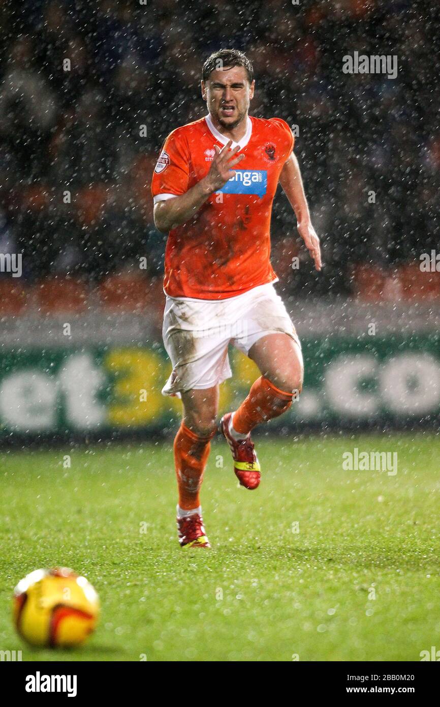 Steven Davies, Blackpool Stock Photo - Alamy