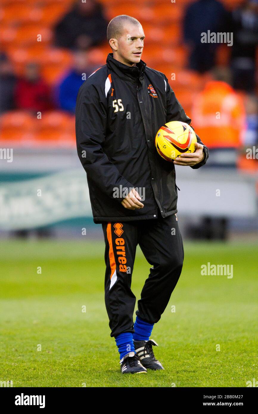 Blackpool's fitness coach Shaun Spencer Stock Photo - Alamy