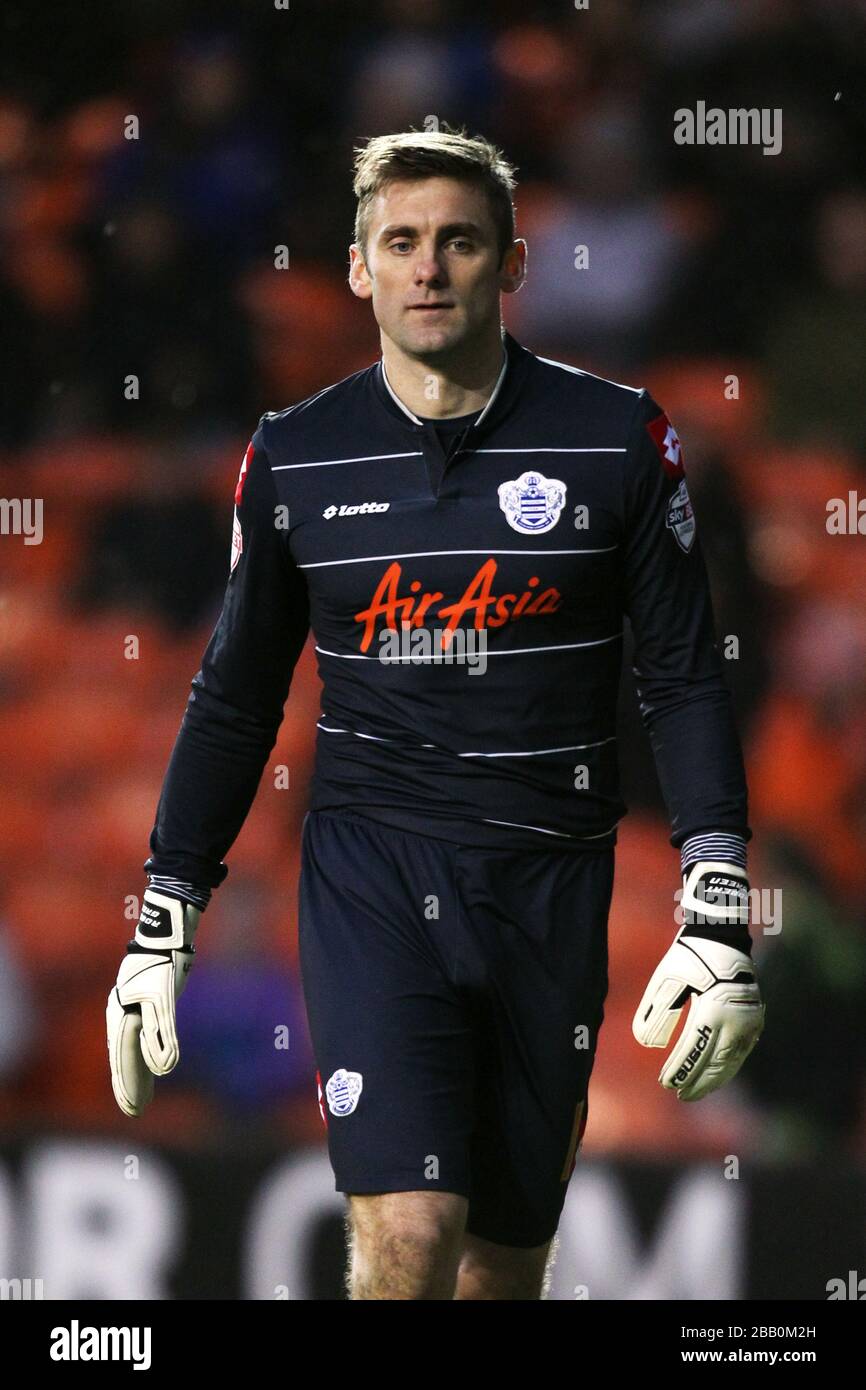 Queens Park Rangers goalkeeper Robert Green Stock Photo - Alamy