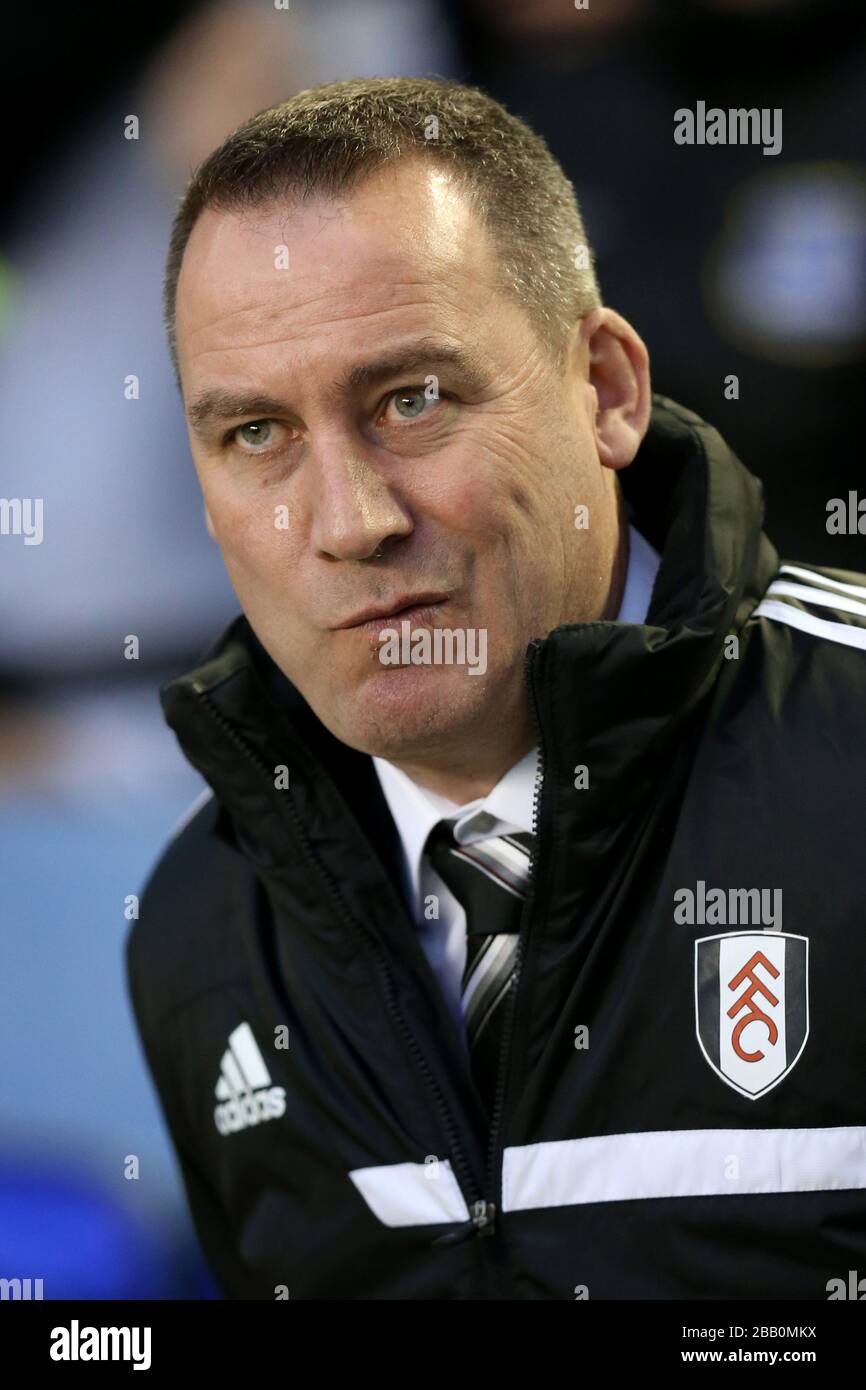 Rene Meulensteen, Fulham manager Stock Photo - Alamy