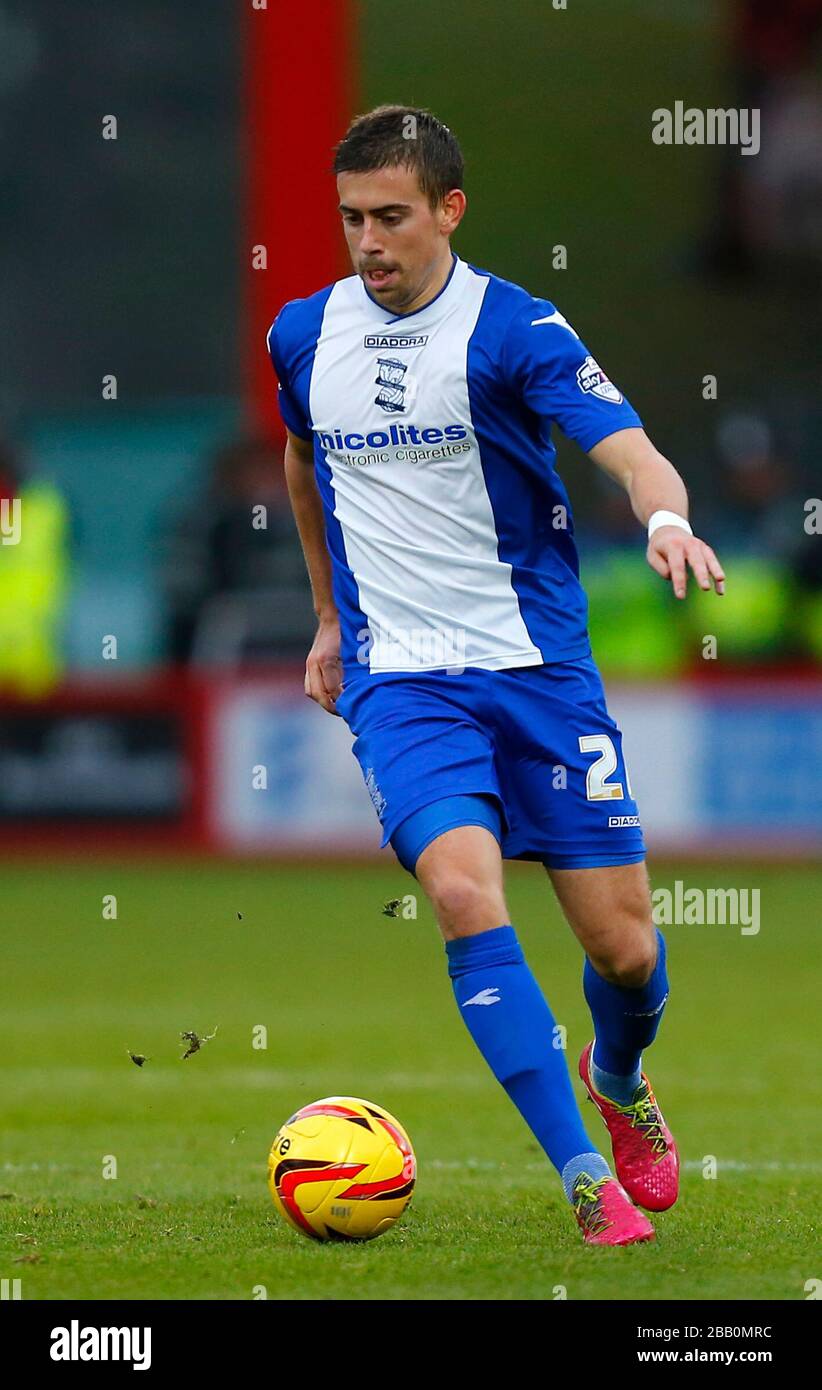Oliver Lee, Birmingham City Stock Photo - Alamy