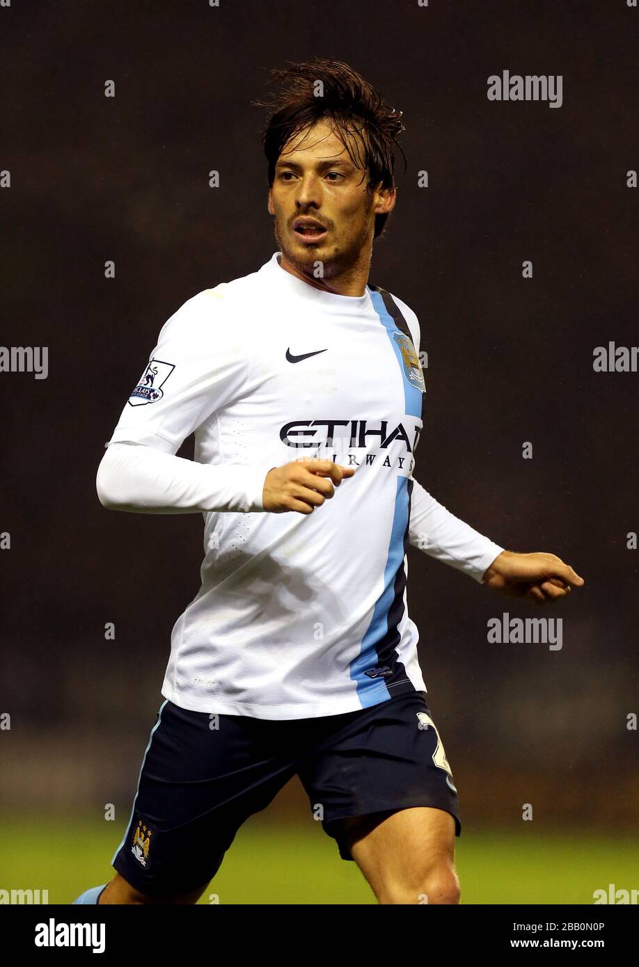 David Silva, Manchester City Stock Photo - Alamy