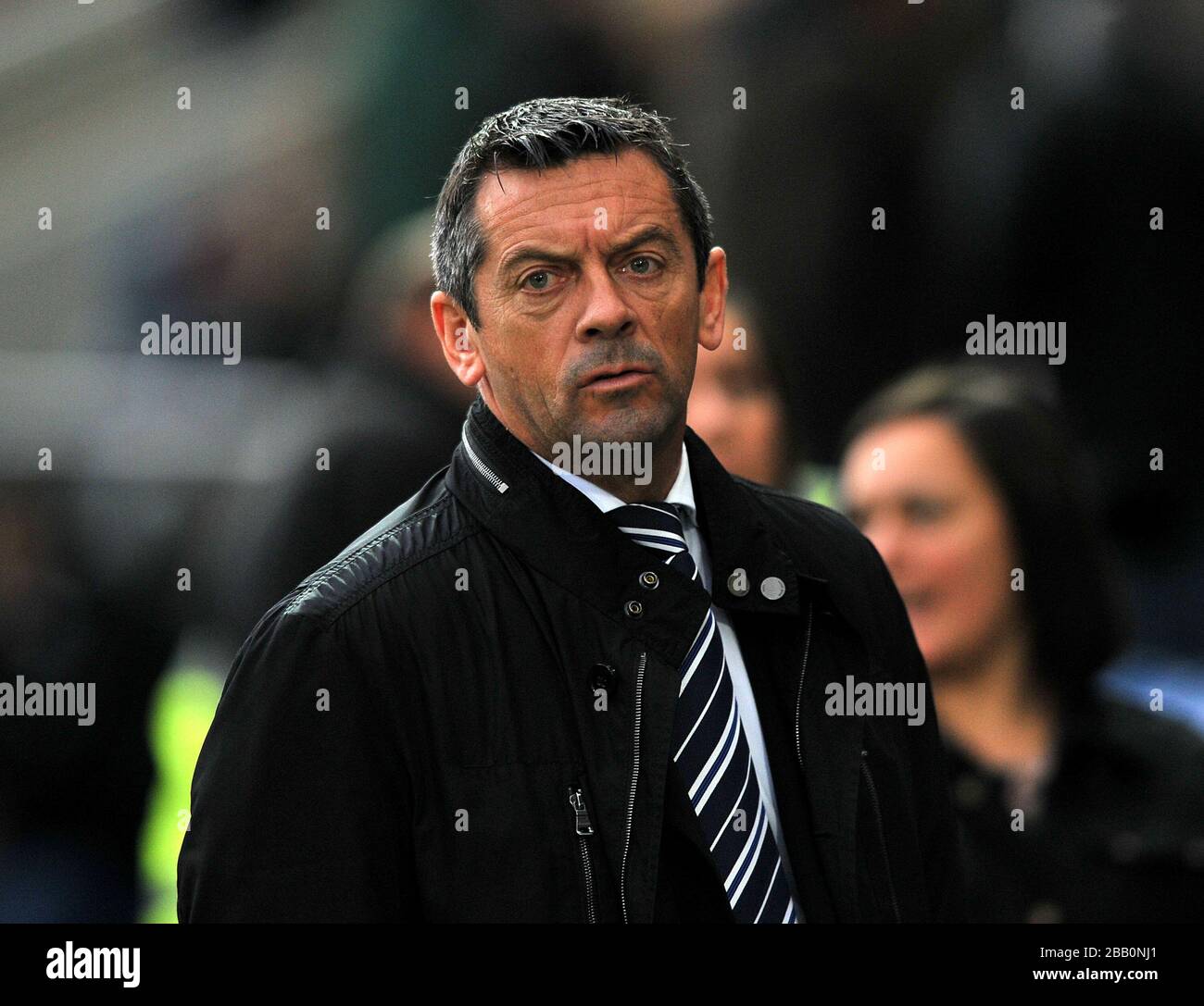 Southend United manager Phil Brown prior to kick off Stock Photo - Alamy
