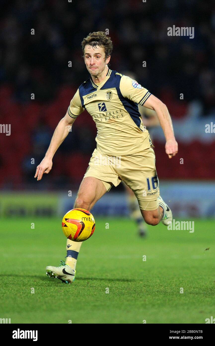 Danny Pugh, Leeds United Stock Photo - Alamy