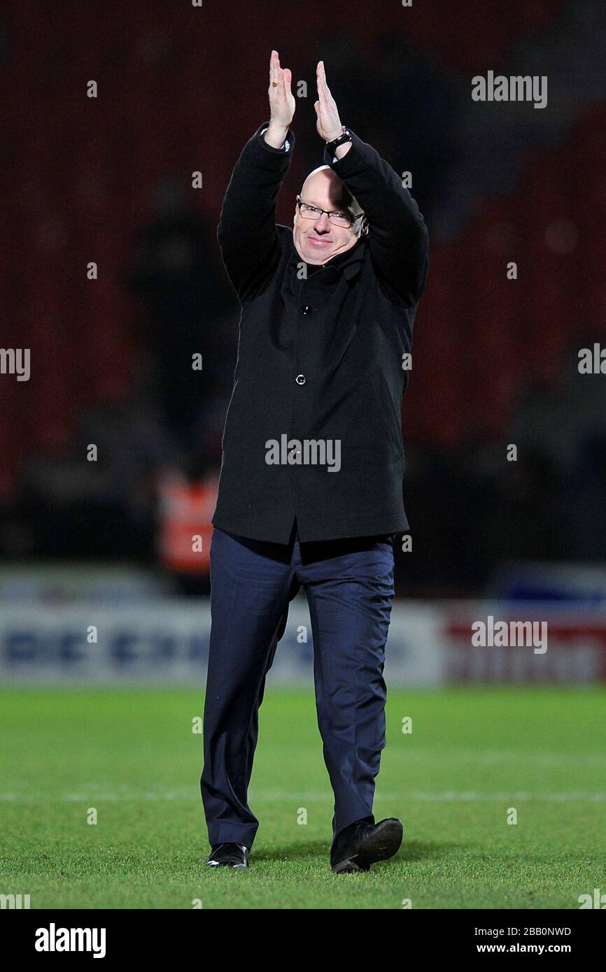 Manager Brian McDermott, Leeds United Stock Photo - Alamy