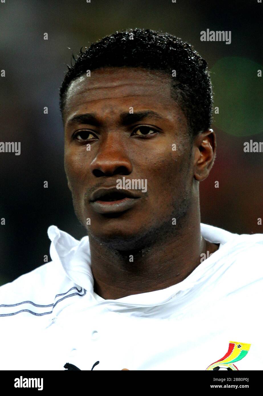 Asamoah Gyan, Ghana Stock Photo - Alamy