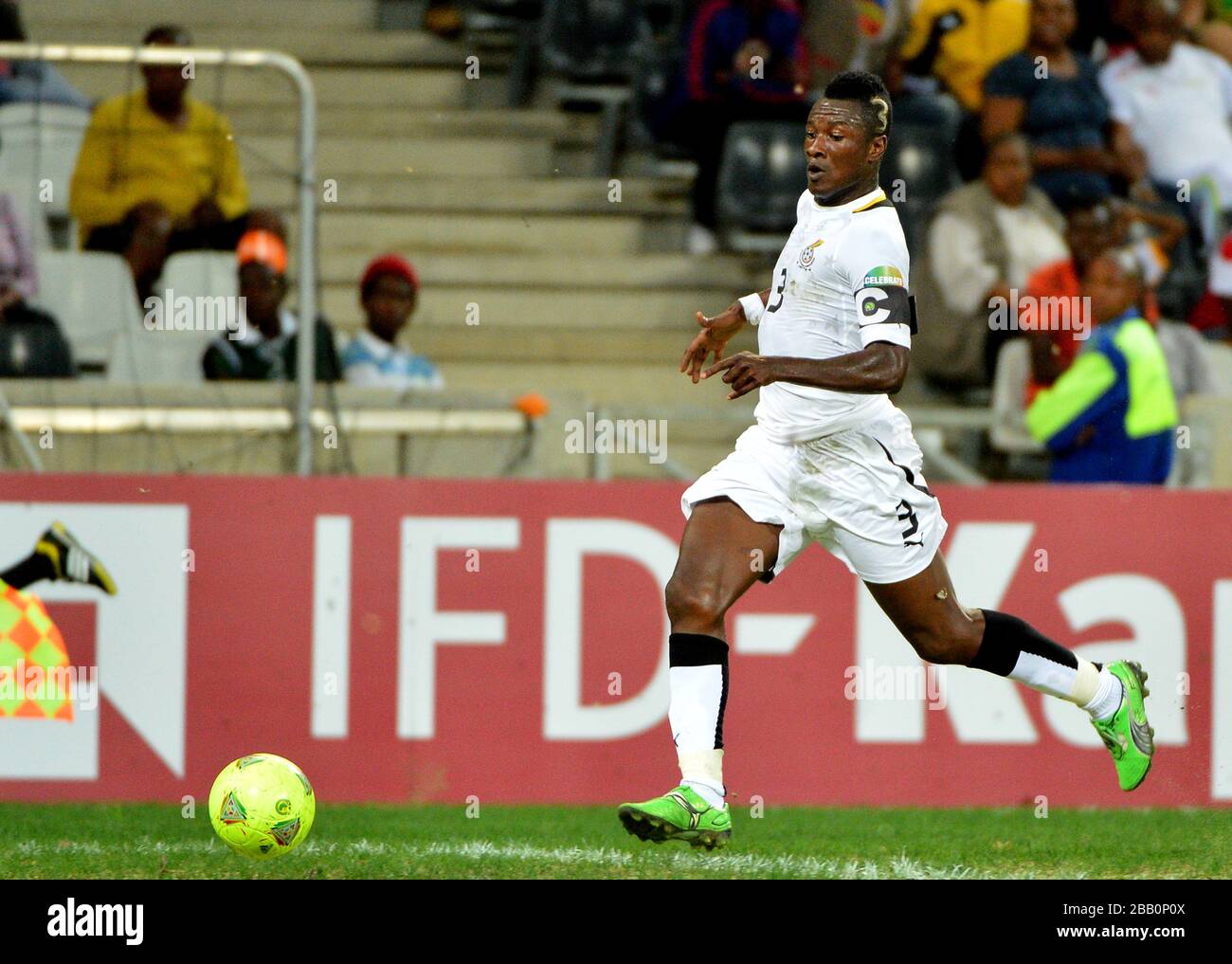 Asamoah Gyan, Ghana Stock Photo - Alamy