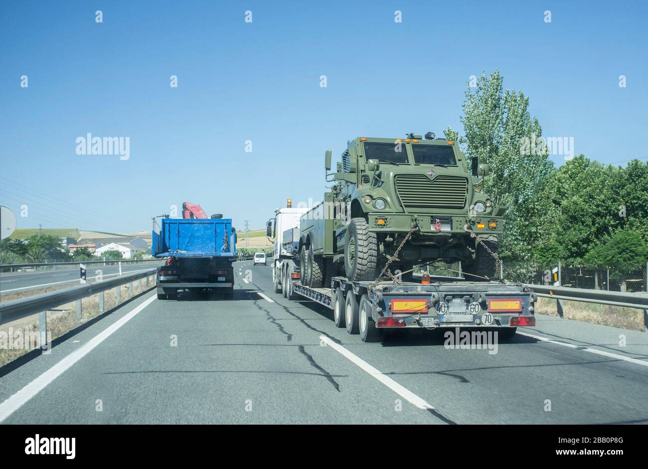 Truck Convoy High Resolution Stock Photography and Images - Alamy