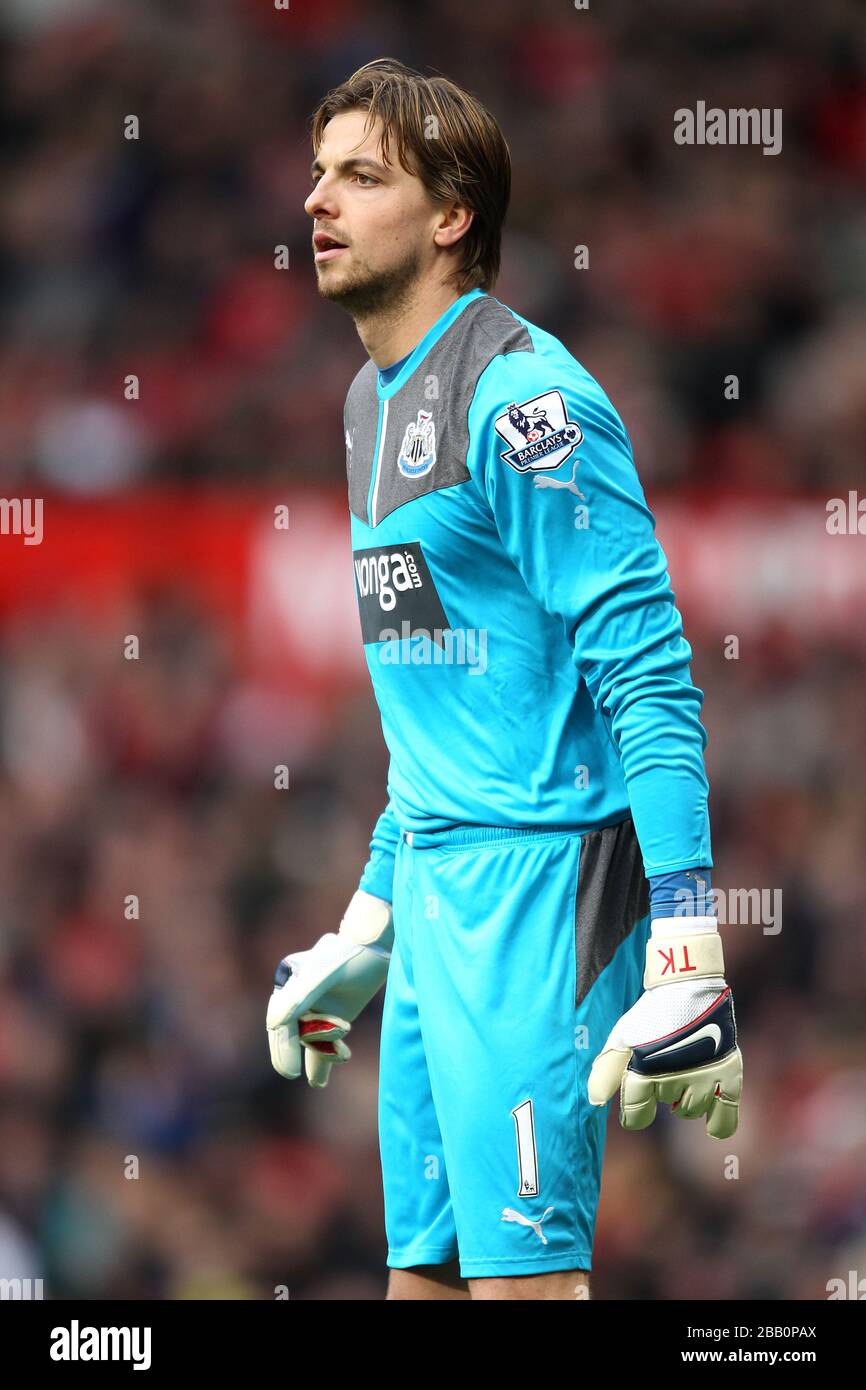 Newcastle United goalkeeper Tim Krul Stock Photo - Alamy
