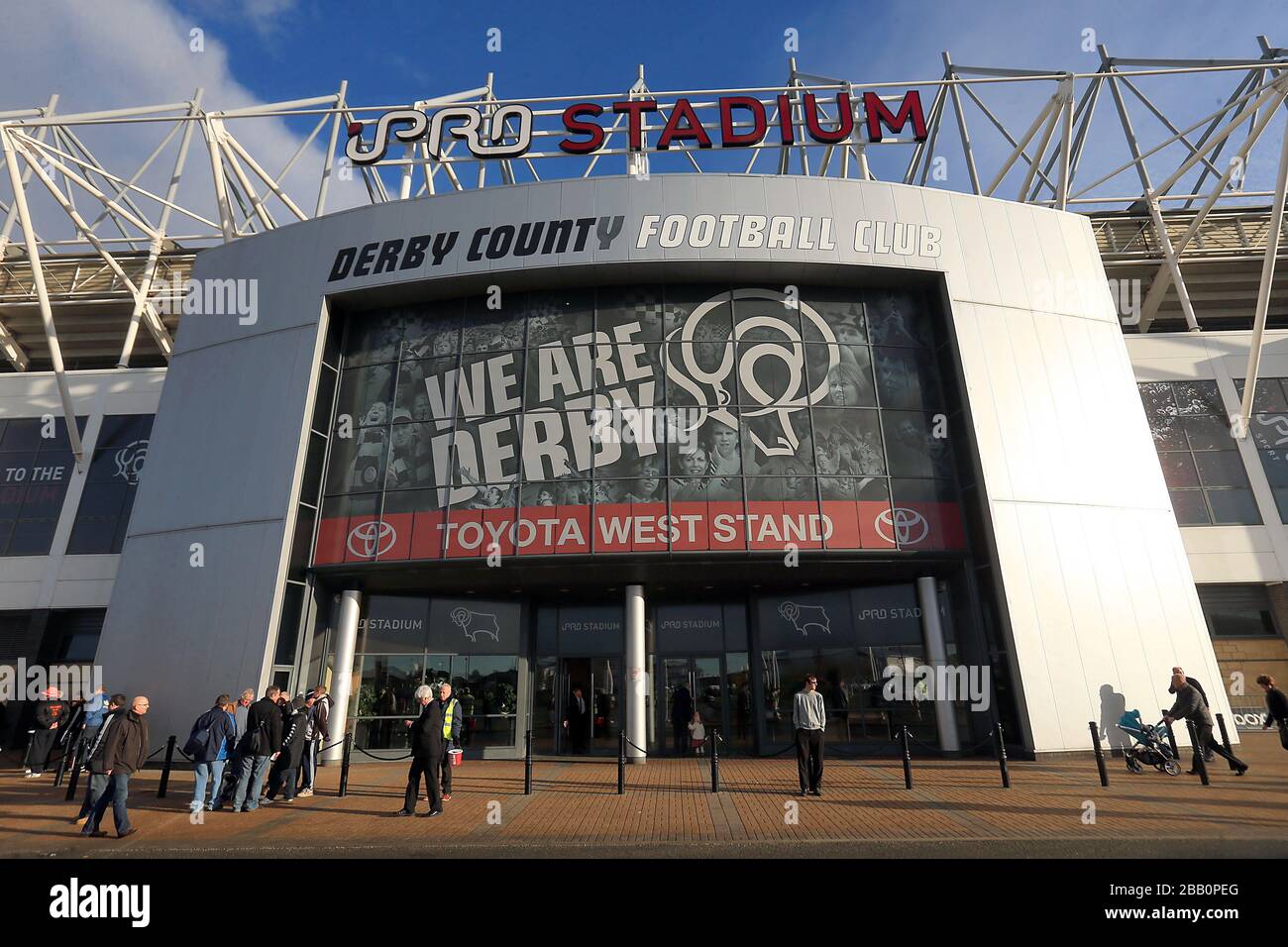 Exterior of the Ipro Stadium Stock Photo - Alamy