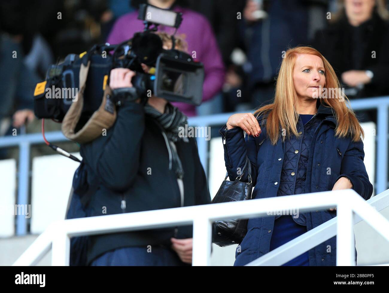BBC East Midlands Today Sports Reporter Natalie Jackson Stock Photo - Alamy