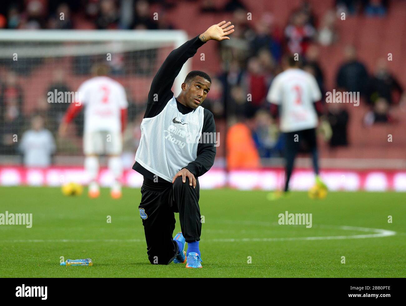 Sylvain Distin, Everton Stock Photo - Alamy