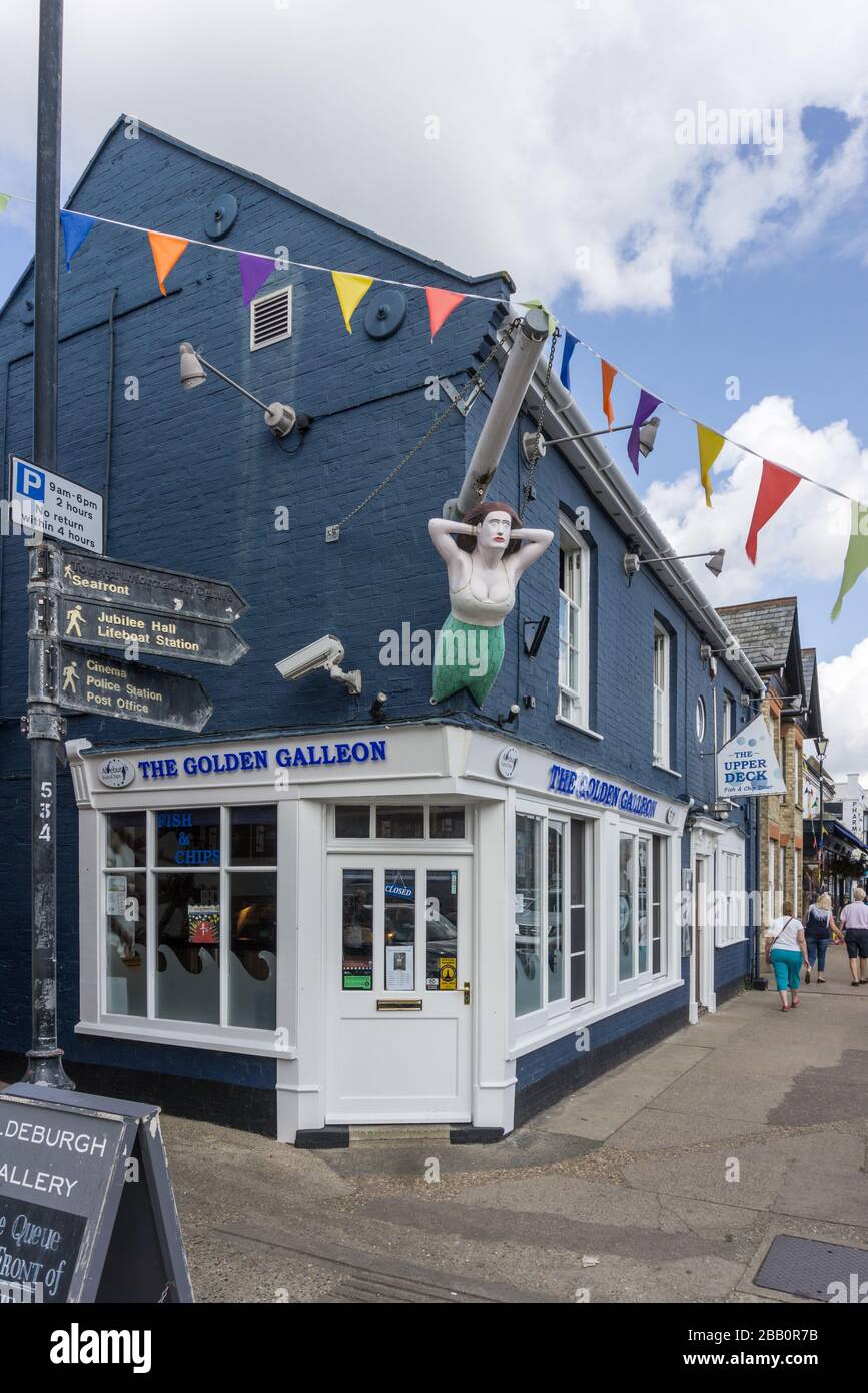 Golden galleon aldeburgh hi-res stock photography and images - Alamy
