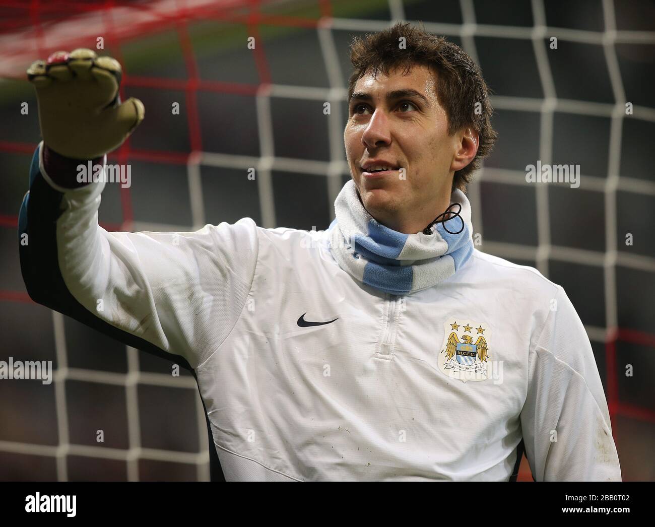 Costel Pantilimon, Manchester City goalkeeper Stock Photo - Alamy