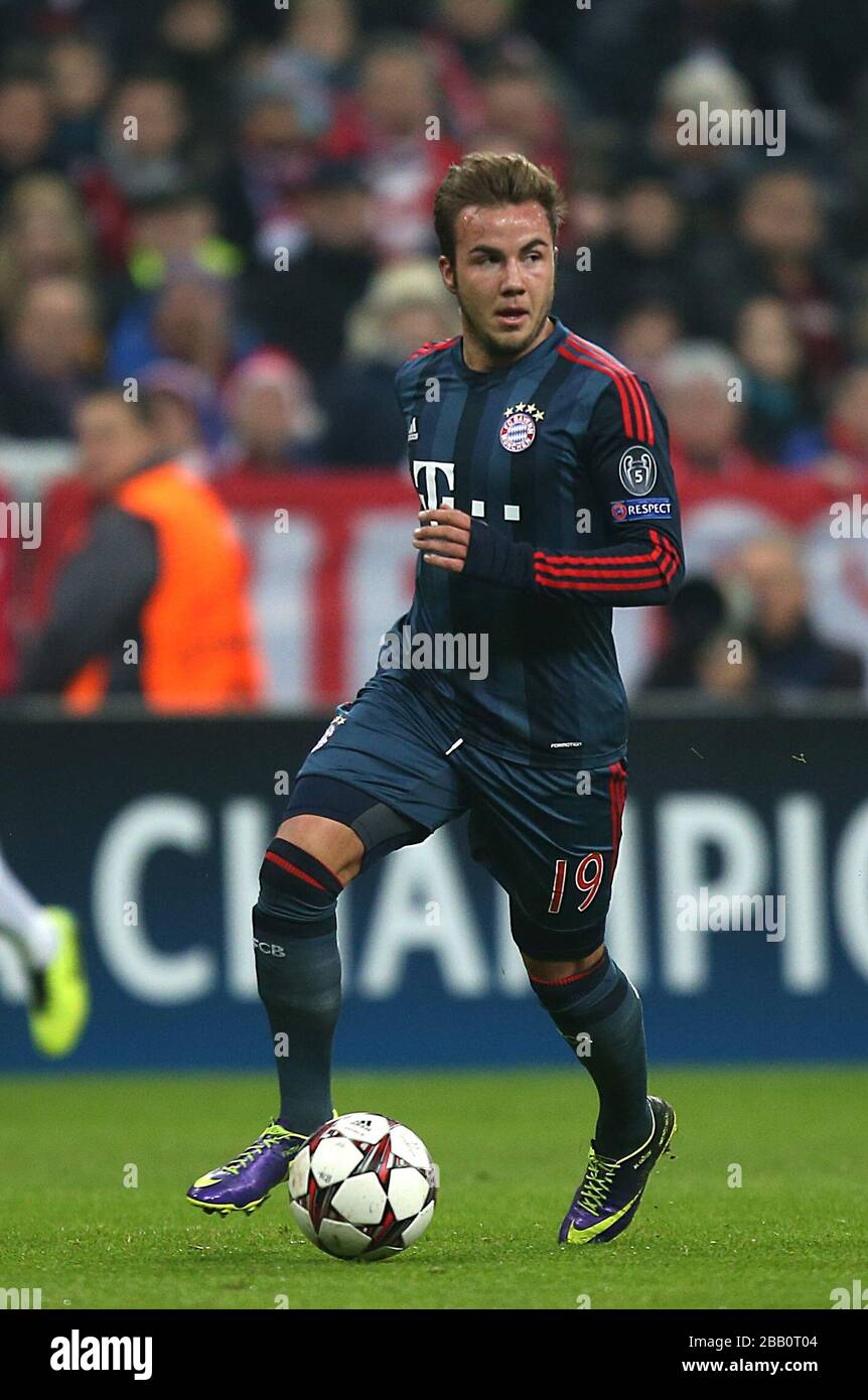 Mario Gotze, Bayern Munich Stock Photo - Alamy