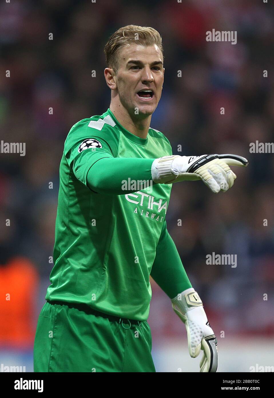 Joe Hart, Manchester City goalkeeper Stock Photo - Alamy
