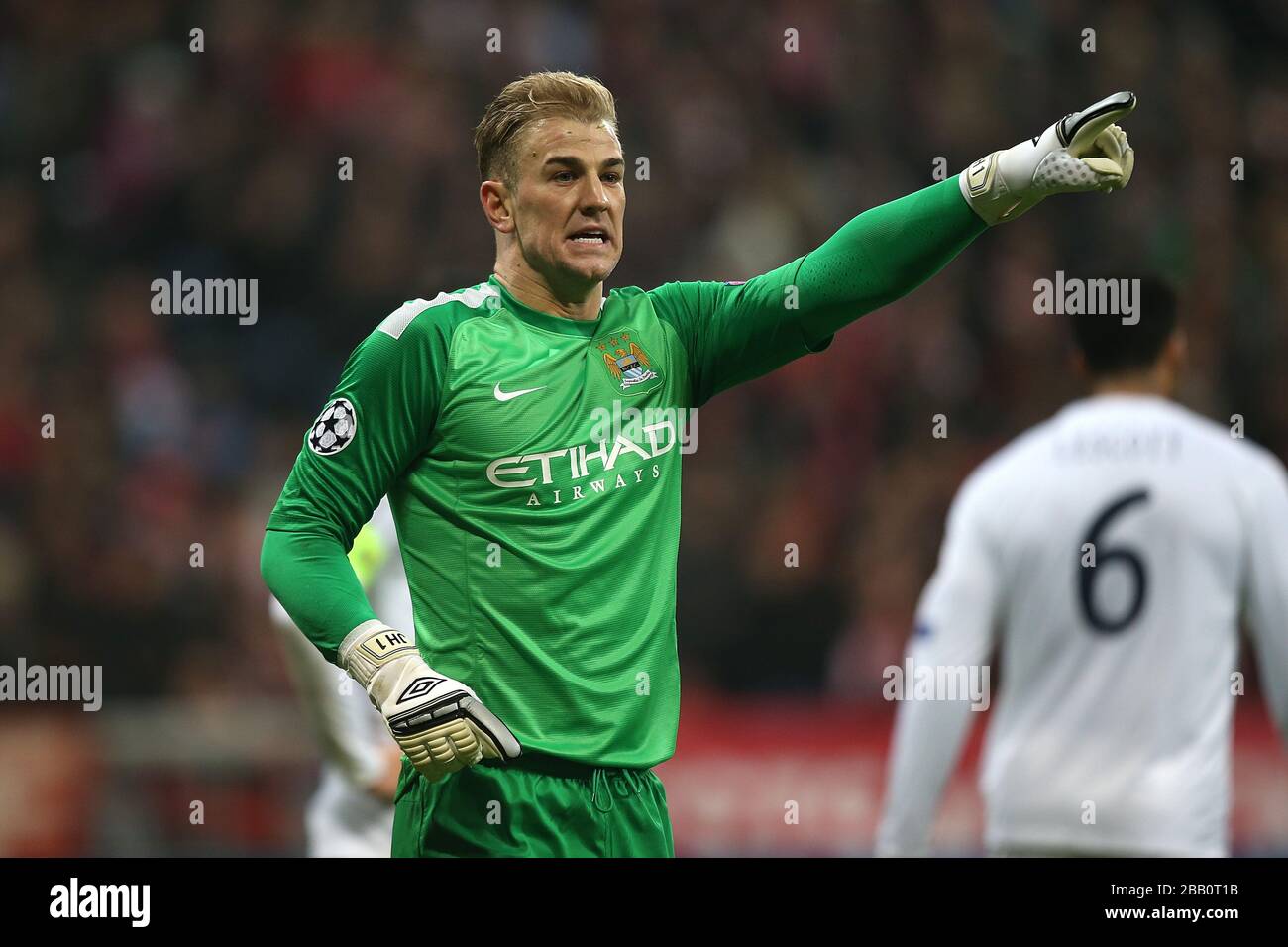 Joe Hart, Manchester City goalkeeper Stock Photo - Alamy