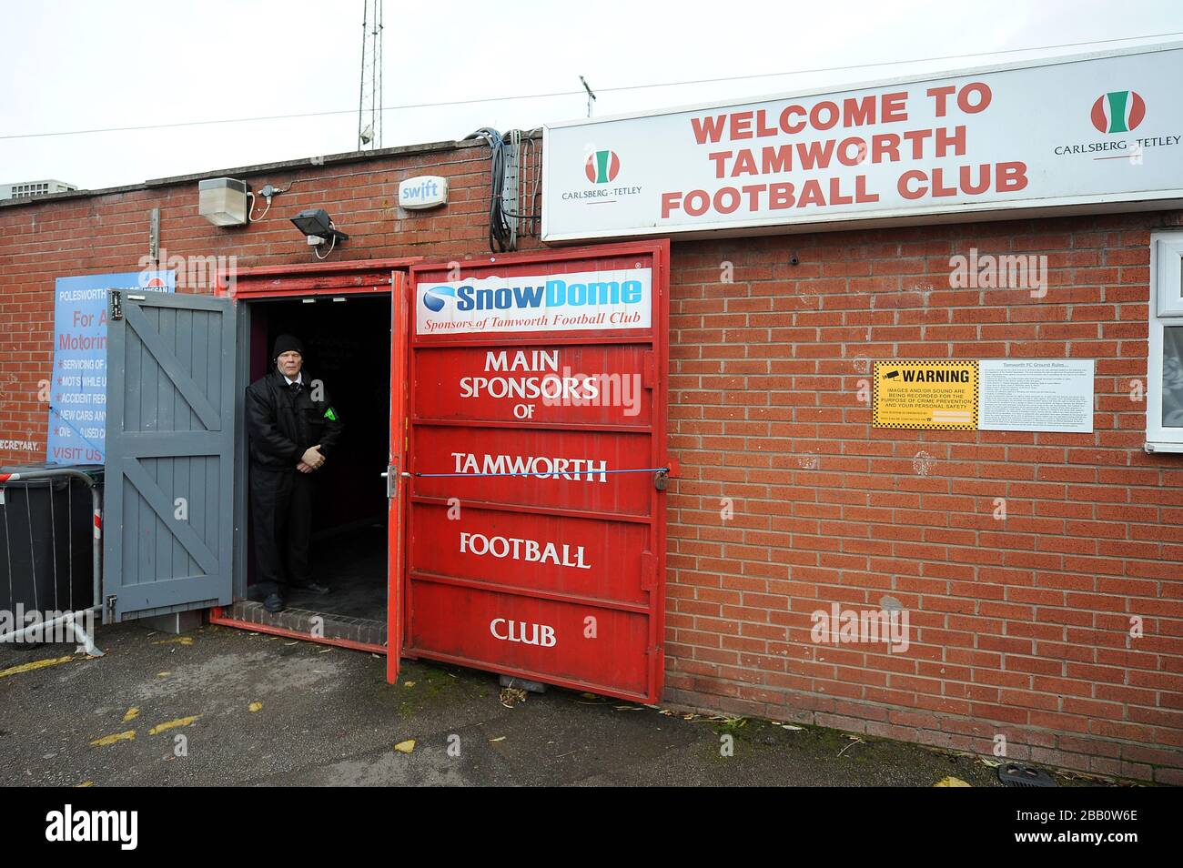 Tamworth signage at the lamb ground hi-res stock photography and images ...