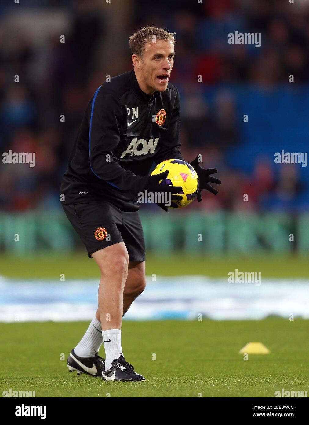 Manchester United's Phil Neville Stock Photo - Alamy