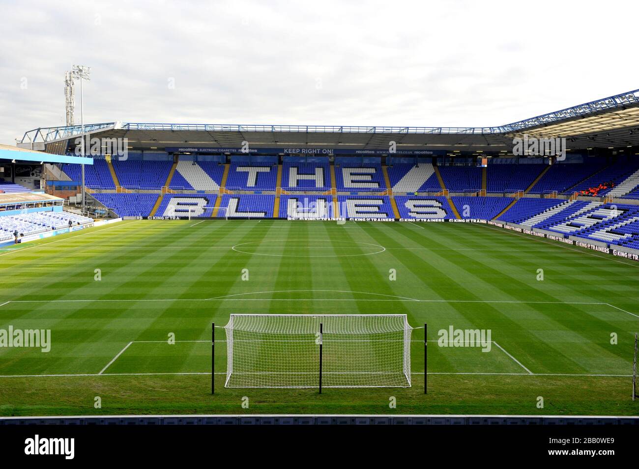 A general view of St Andrew's Stadium, home of Birmingham City Stock ...