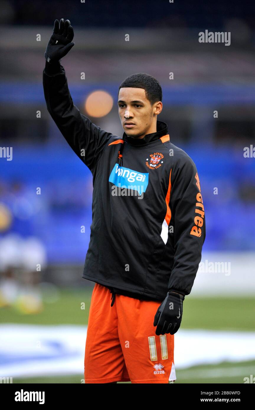Tom Ince, Blackpool Stock Photo - Alamy