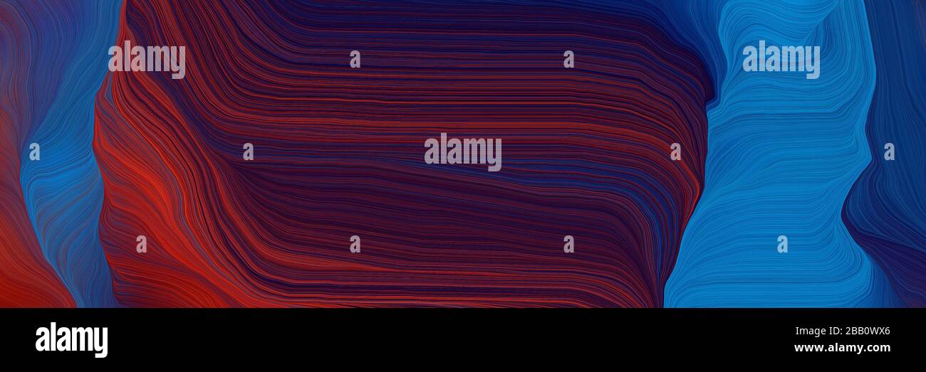 liquid decorative waves header design with very dark violet, strong ...