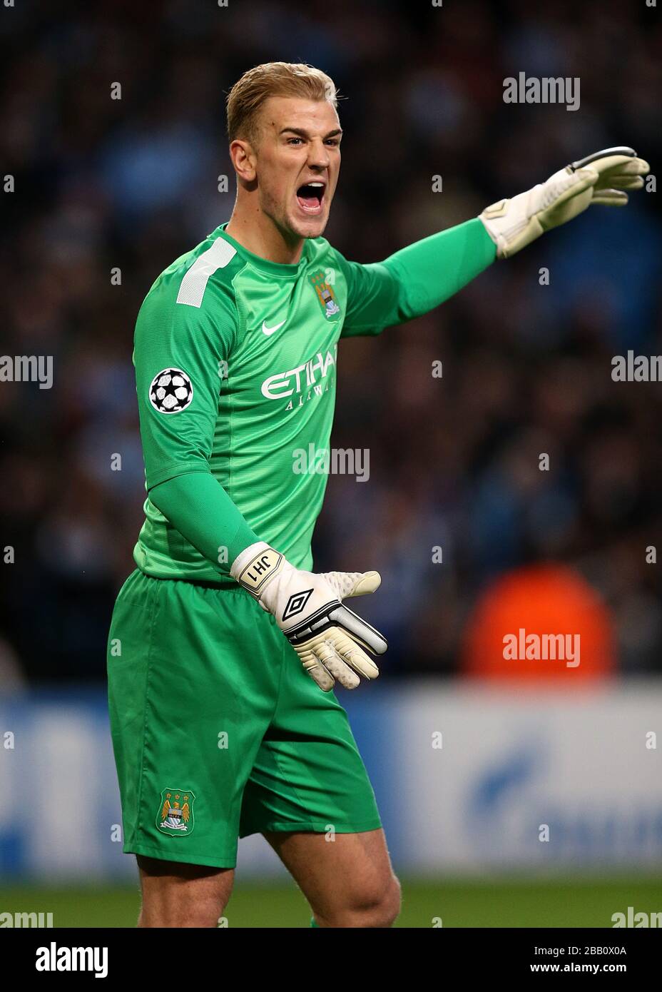 Joe Hart, Manchester City goalkeeper Stock Photo - Alamy