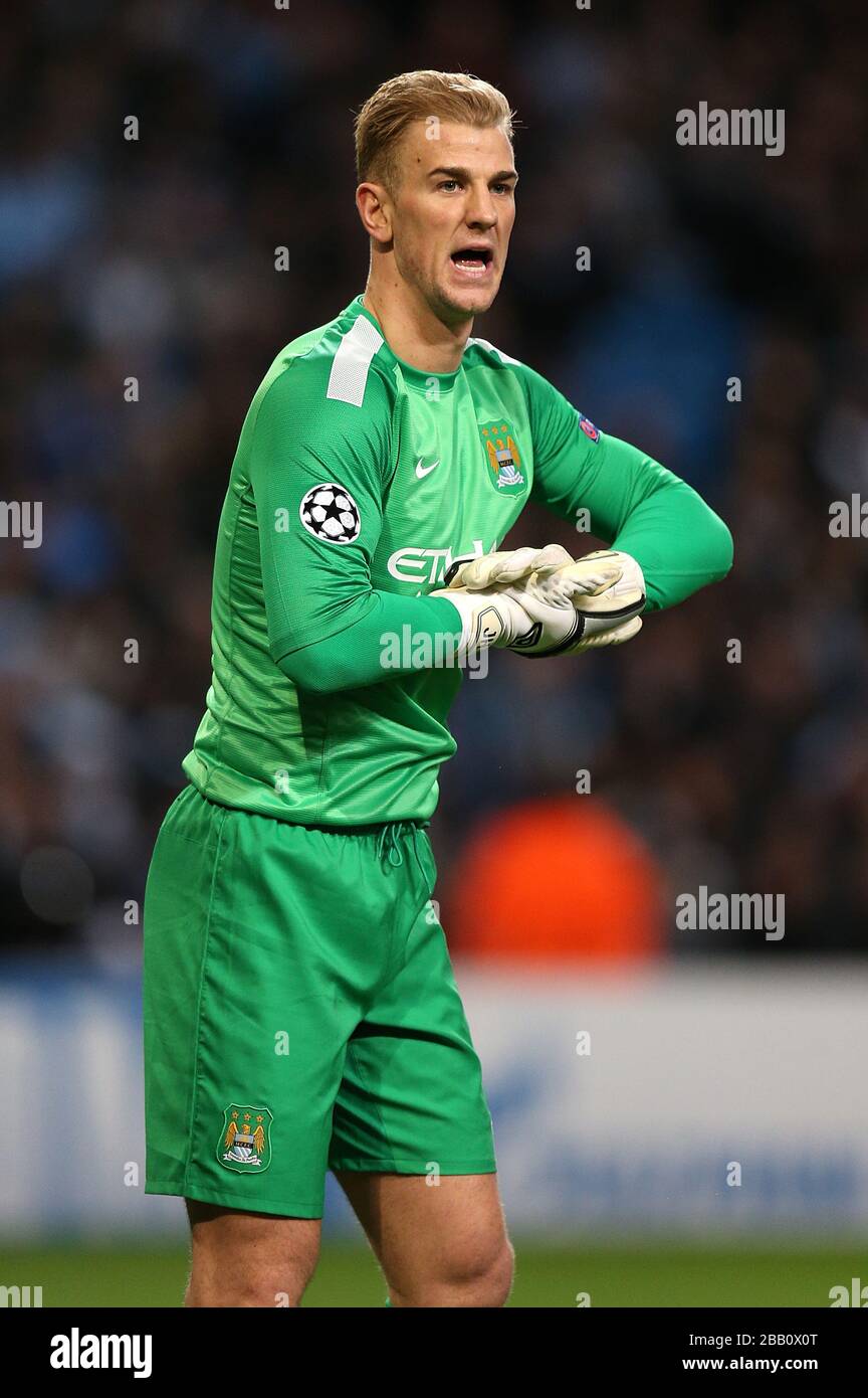 Joe Hart, Manchester City goalkeeper Stock Photo - Alamy