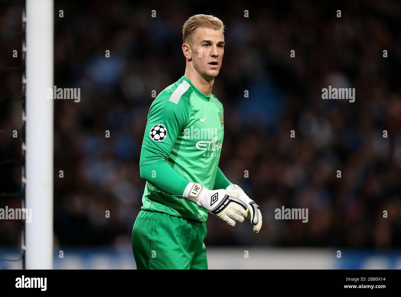 Joe Hart, Manchester City goalkeeper Stock Photo - Alamy