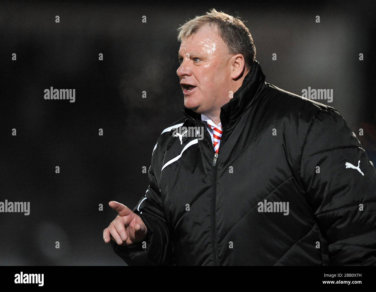 Steve Evans, Rotherham United Stock Photo - Alamy